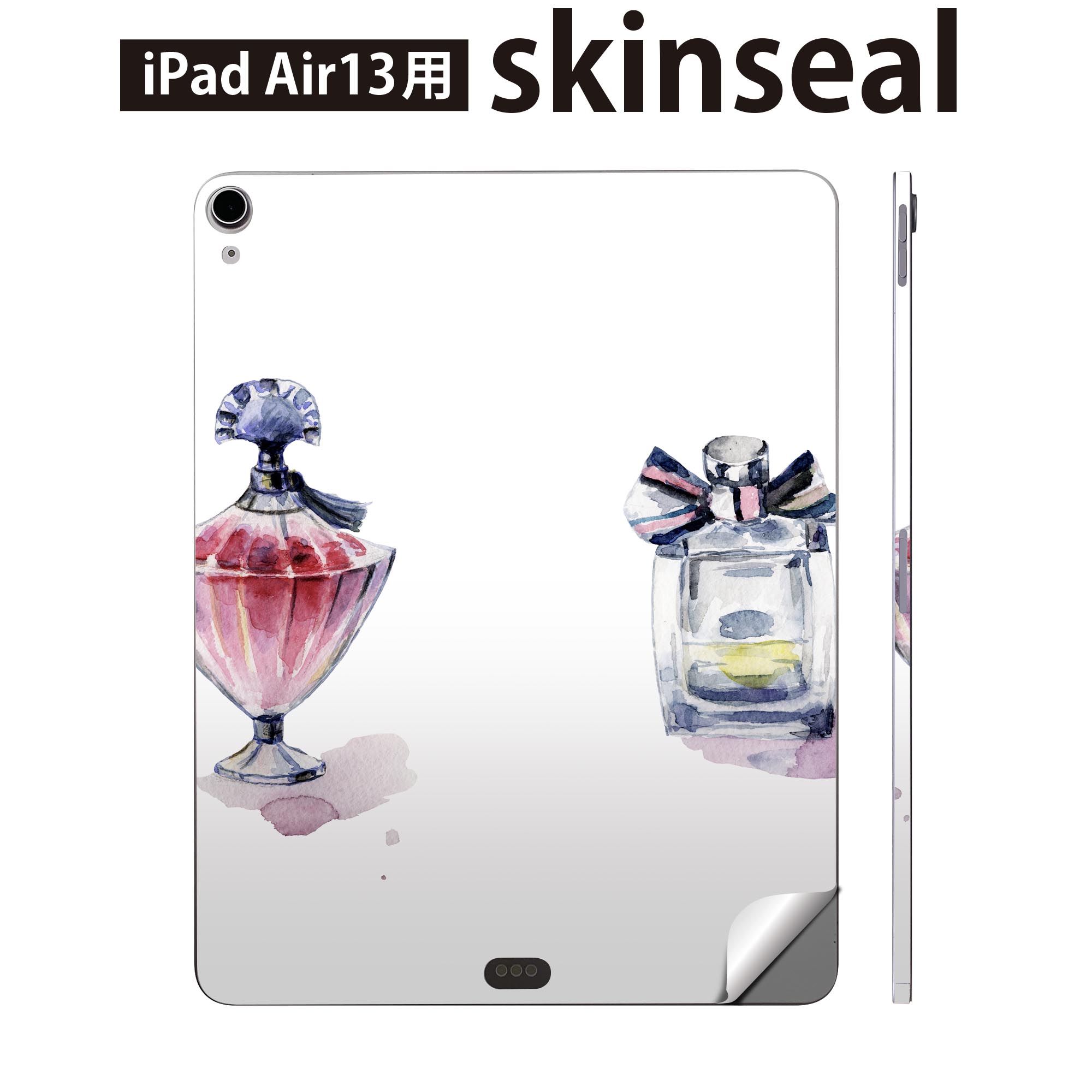 商品特徴・貼るだけでおしゃれに簡単着せ替え、iPadair 13 全面デザインスキンシール！・高精細プリントで写真と遜色がない仕上がり！・ちょっとしたすり傷から端末を保護！・「裸で持つ派」の人にはもちろん、お手持ちのクリアケース付けてもOK...