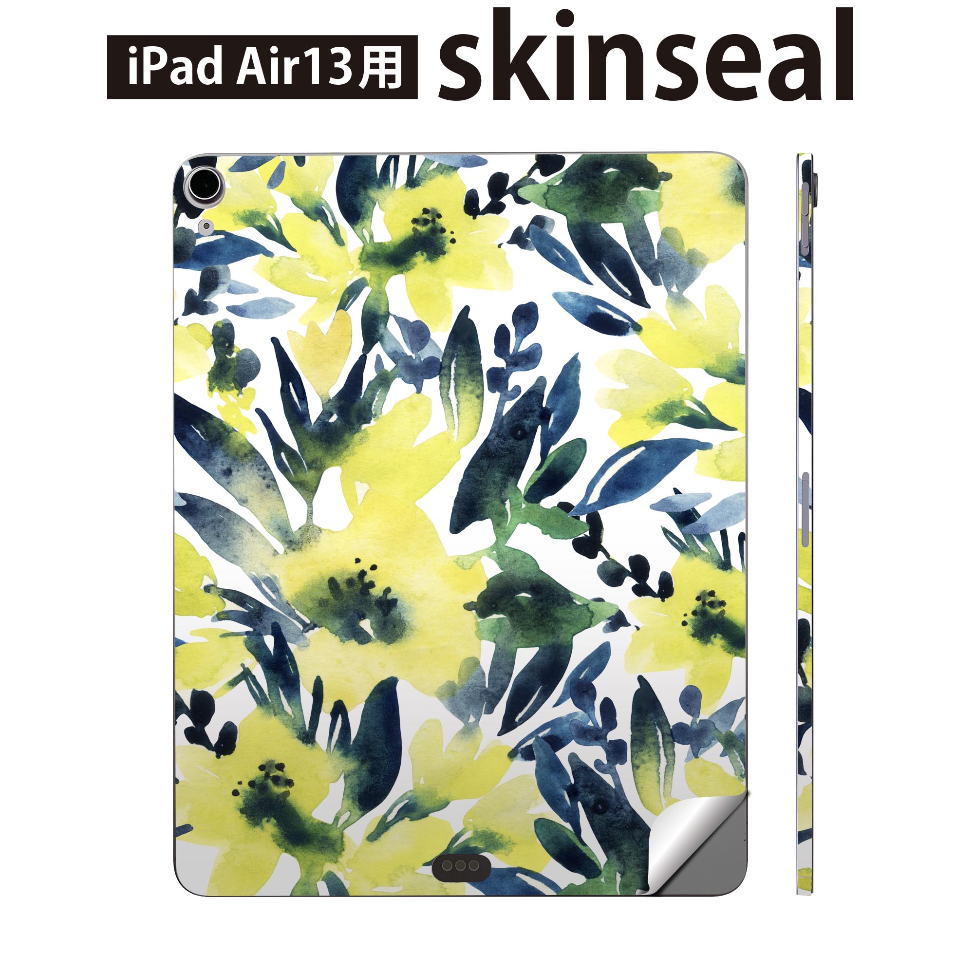 商品特徴・貼るだけでおしゃれに簡単着せ替え、iPadair 13 全面デザインスキンシール！・高精細プリントで写真と遜色がない仕上がり！・ちょっとしたすり傷から端末を保護！・「裸で持つ派」の人にはもちろん、お手持ちのクリアケース付けてもOK...