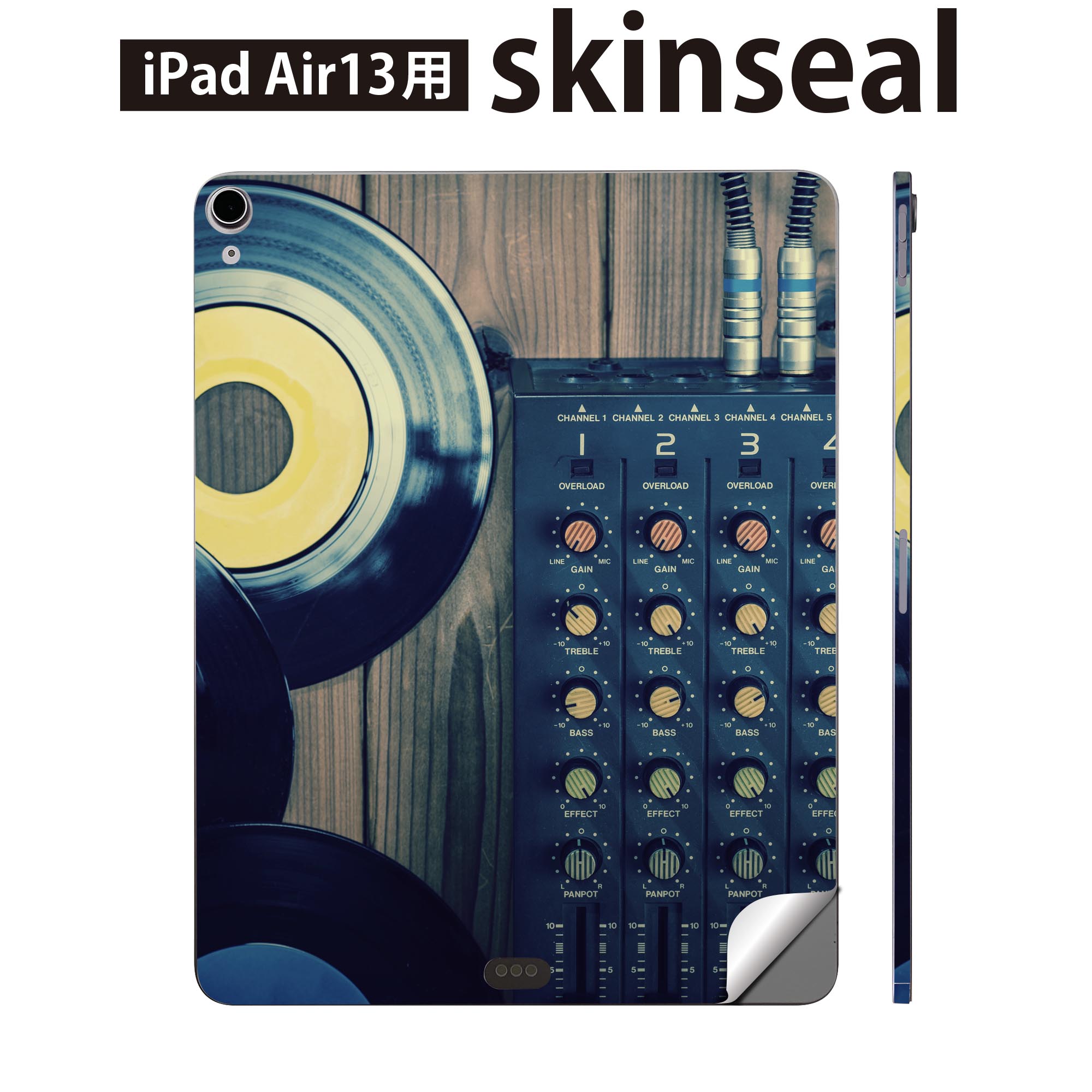 商品特徴・貼るだけでおしゃれに簡単着せ替え、iPadair 13 全面デザインスキンシール！・高精細プリントで写真と遜色がない仕上がり！・ちょっとしたすり傷から端末を保護！・「裸で持つ派」の人にはもちろん、お手持ちのクリアケース付けてもOK...