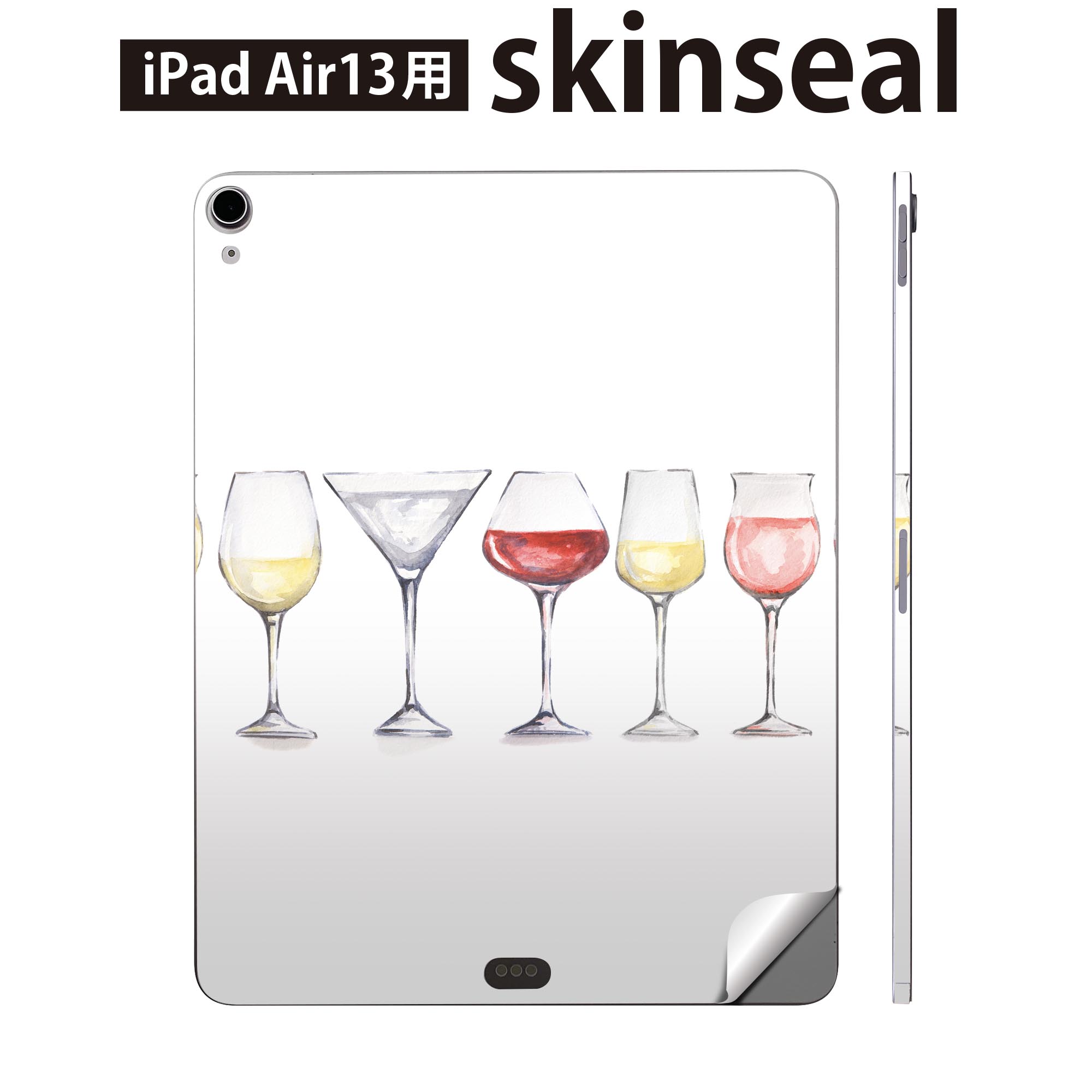 商品特徴・貼るだけでおしゃれに簡単着せ替え、iPadair 13 全面デザインスキンシール！・高精細プリントで写真と遜色がない仕上がり！・ちょっとしたすり傷から端末を保護！・「裸で持つ派」の人にはもちろん、お手持ちのクリアケース付けてもOK...