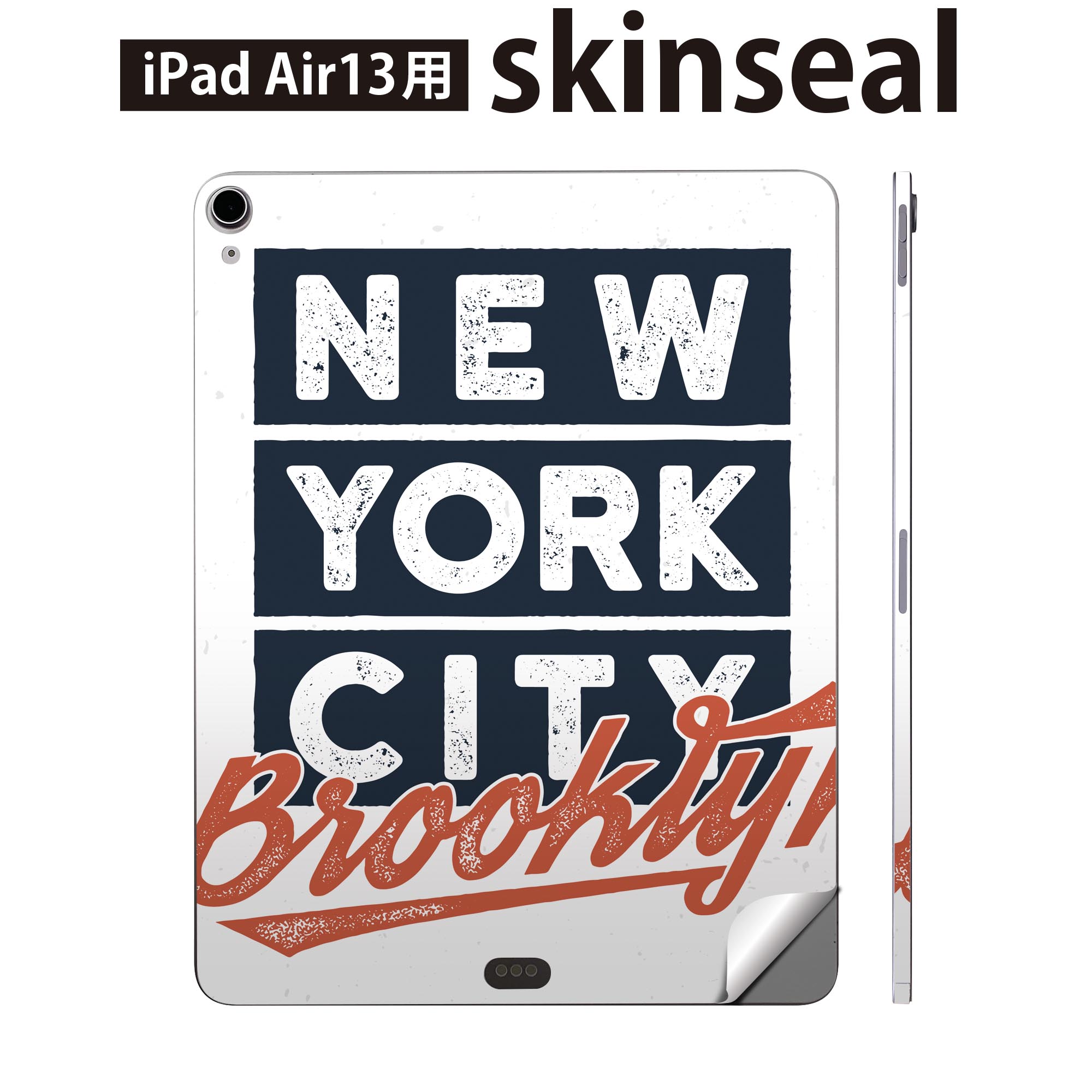 商品特徴・貼るだけでおしゃれに簡単着せ替え、iPadair 13 全面デザインスキンシール！・高精細プリントで写真と遜色がない仕上がり！・ちょっとしたすり傷から端末を保護！・「裸で持つ派」の人にはもちろん、お手持ちのクリアケース付けてもOK...