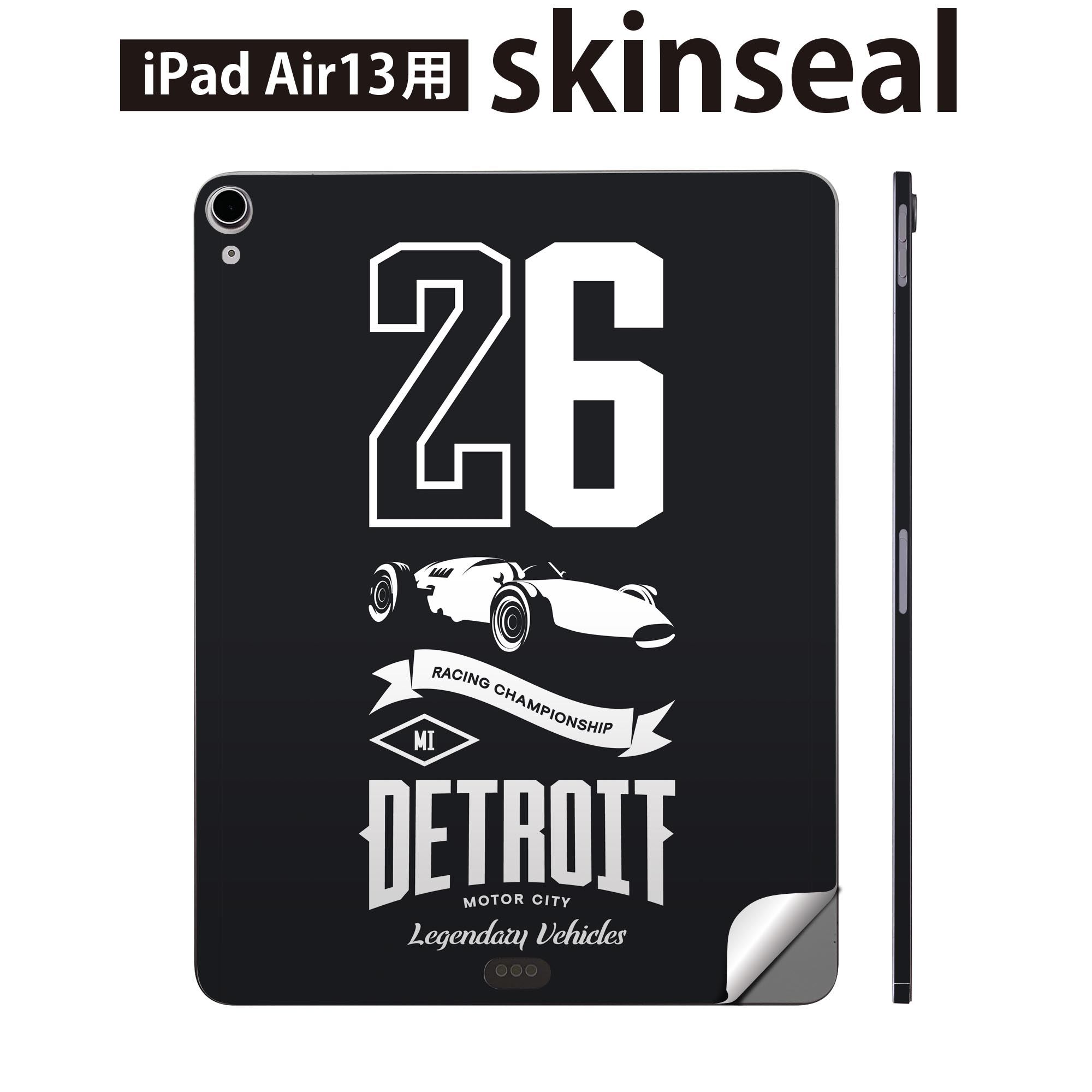 商品特徴・貼るだけでおしゃれに簡単着せ替え、iPadair 13 全面デザインスキンシール！・高精細プリントで写真と遜色がない仕上がり！・ちょっとしたすり傷から端末を保護！・「裸で持つ派」の人にはもちろん、お手持ちのクリアケース付けてもOK...