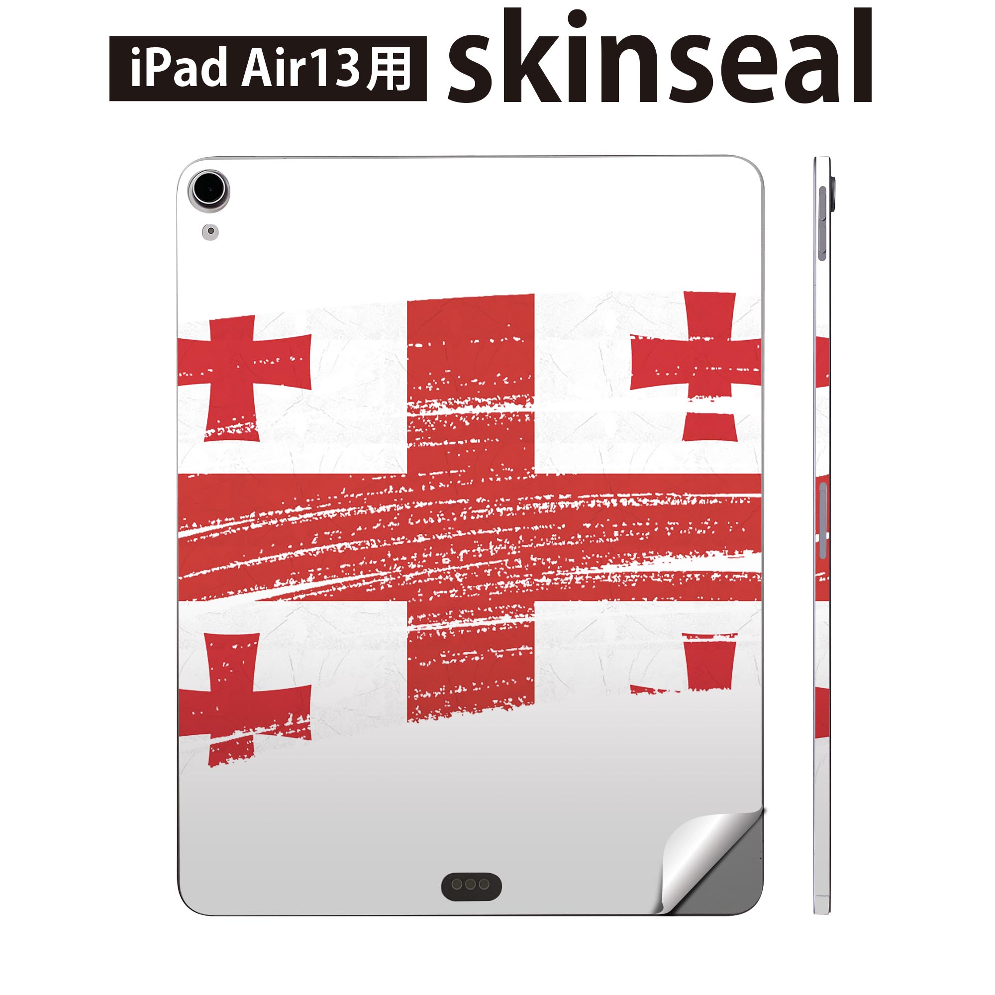 商品特徴・貼るだけでおしゃれに簡単着せ替え、iPadair 13 全面デザインスキンシール！・高精細プリントで写真と遜色がない仕上がり！・ちょっとしたすり傷から端末を保護！・「裸で持つ派」の人にはもちろん、お手持ちのクリアケース付けてもOK...