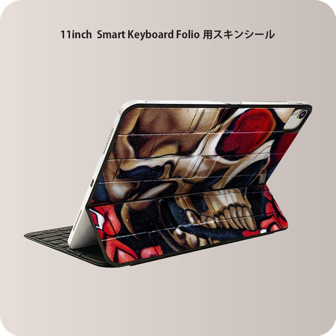 商品特徴・貼るだけでおしゃれに簡単着せ替え、iPad 11inch用 Smart Keyboard Folio 全面デザインスキンシール！・高精細プリントで写真と遜色がない仕上がり！・ちょっとしたすり傷から端末を保護！・「裸で持つ派」の人に...