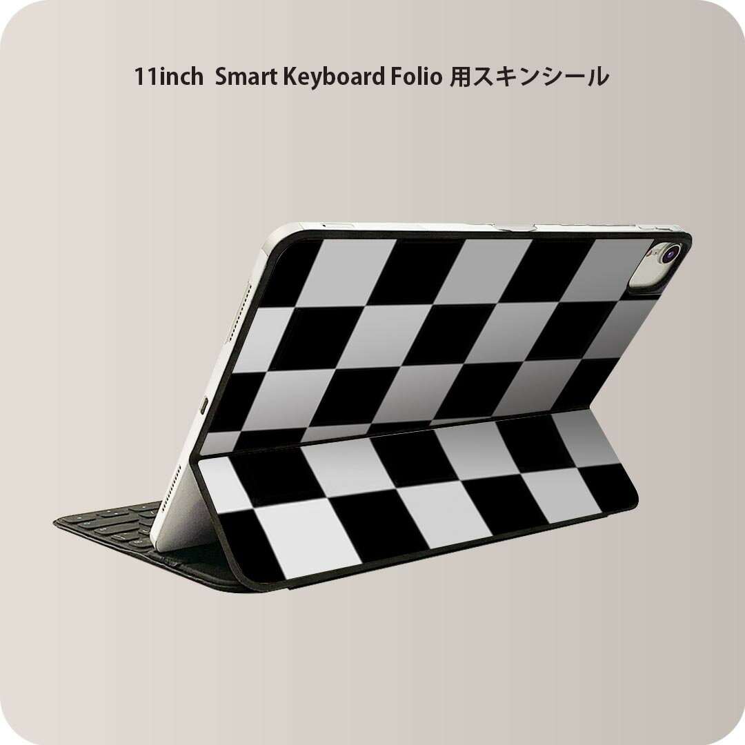 商品特徴・貼るだけでおしゃれに簡単着せ替え、iPad 11inch用 Smart Keyboard Folio 全面デザインスキンシール！・高精細プリントで写真と遜色がない仕上がり！・ちょっとしたすり傷から端末を保護！・「裸で持つ派」の人に...