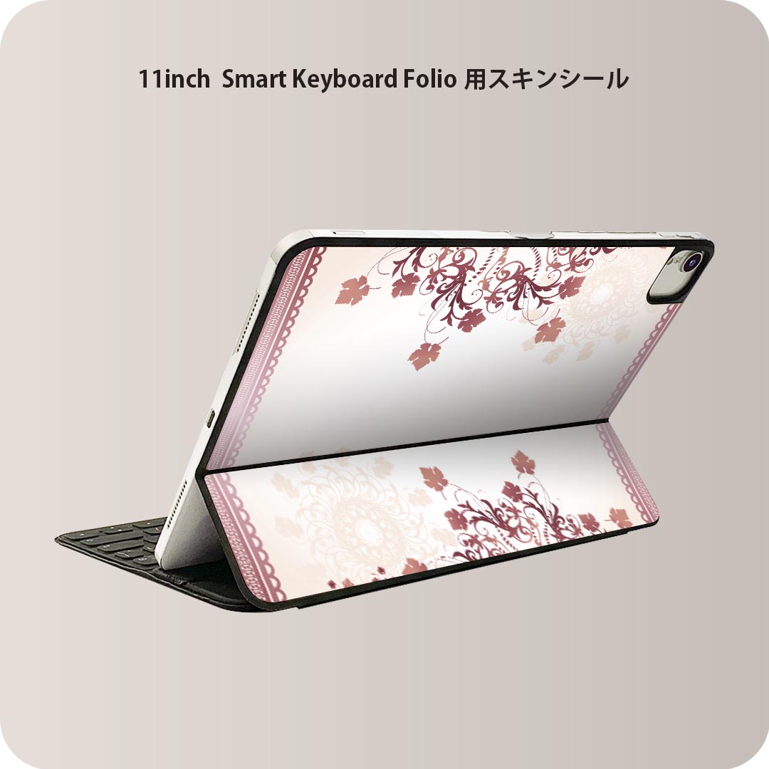 商品特徴・貼るだけでおしゃれに簡単着せ替え、iPad 11inch用 Smart Keyboard Folio 全面デザインスキンシール！・高精細プリントで写真と遜色がない仕上がり！・ちょっとしたすり傷から端末を保護！・「裸で持つ派」の人に...