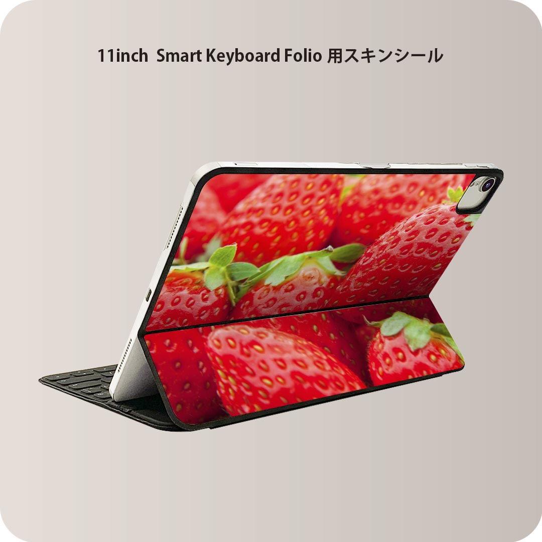 商品特徴・貼るだけでおしゃれに簡単着せ替え、iPad 11inch用 Smart Keyboard Folio 全面デザインスキンシール！・高精細プリントで写真と遜色がない仕上がり！・ちょっとしたすり傷から端末を保護！・「裸で持つ派」の人に...