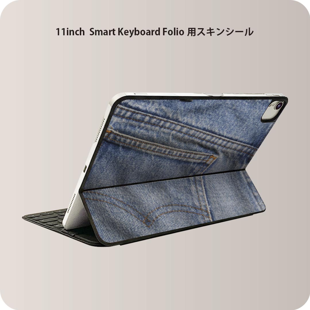 商品特徴・貼るだけでおしゃれに簡単着せ替え、iPad 11inch用 Smart Keyboard Folio 全面デザインスキンシール！・高精細プリントで写真と遜色がない仕上がり！・ちょっとしたすり傷から端末を保護！・「裸で持つ派」の人に...