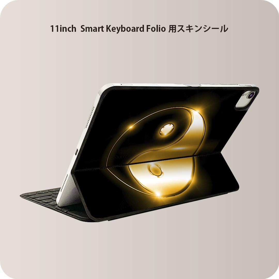 商品特徴・貼るだけでおしゃれに簡単着せ替え、iPad 11inch用 Smart Keyboard Folio 全面デザインスキンシール！・高精細プリントで写真と遜色がない仕上がり！・ちょっとしたすり傷から端末を保護！・「裸で持つ派」の人に...
