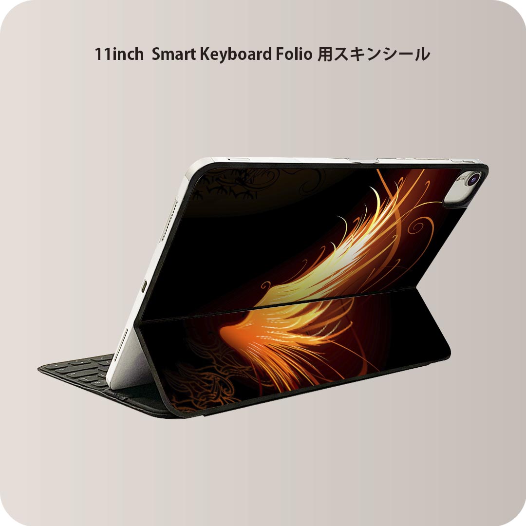 商品特徴・貼るだけでおしゃれに簡単着せ替え、iPad 11inch用 Smart Keyboard Folio 全面デザインスキンシール！・高精細プリントで写真と遜色がない仕上がり！・ちょっとしたすり傷から端末を保護！・「裸で持つ派」の人に...