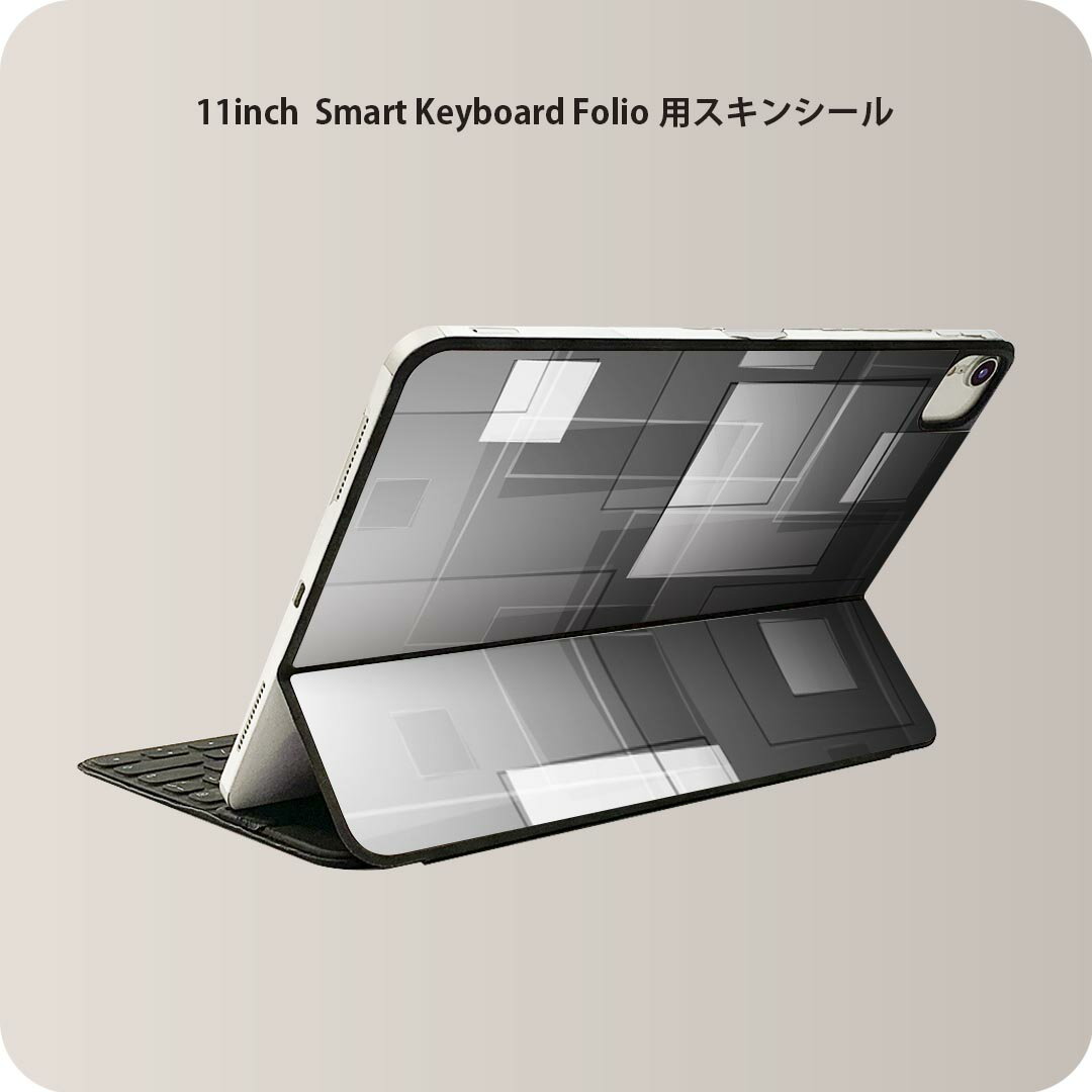 商品特徴・貼るだけでおしゃれに簡単着せ替え、iPad 11inch用 Smart Keyboard Folio 全面デザインスキンシール！・高精細プリントで写真と遜色がない仕上がり！・ちょっとしたすり傷から端末を保護！・「裸で持つ派」の人に...