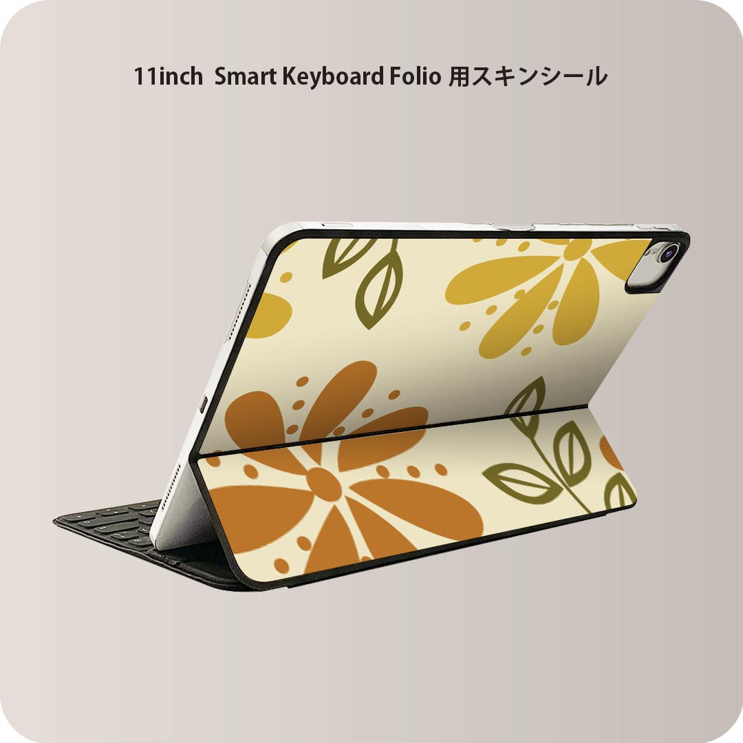 商品特徴・貼るだけでおしゃれに簡単着せ替え、iPad 11inch用 Smart Keyboard Folio 全面デザインスキンシール！・高精細プリントで写真と遜色がない仕上がり！・ちょっとしたすり傷から端末を保護！・「裸で持つ派」の人に...