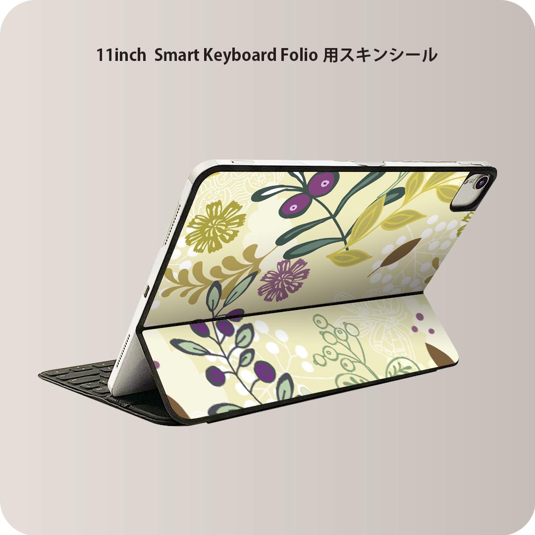 商品特徴・貼るだけでおしゃれに簡単着せ替え、iPad 11inch用 Smart Keyboard Folio 全面デザインスキンシール！・高精細プリントで写真と遜色がない仕上がり！・ちょっとしたすり傷から端末を保護！・「裸で持つ派」の人に...