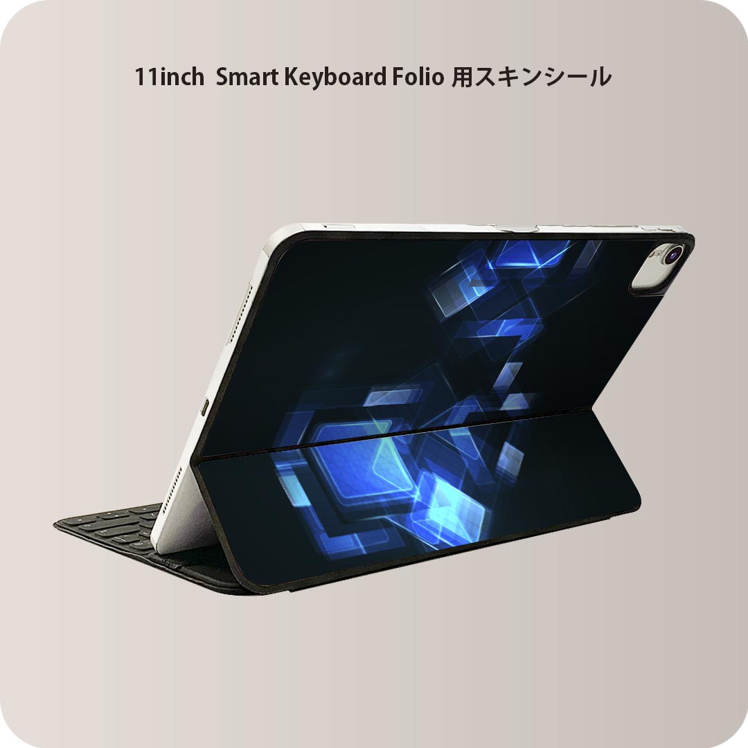 商品特徴・貼るだけでおしゃれに簡単着せ替え、iPad 11inch用 Smart Keyboard Folio 全面デザインスキンシール！・高精細プリントで写真と遜色がない仕上がり！・ちょっとしたすり傷から端末を保護！・「裸で持つ派」の人に...