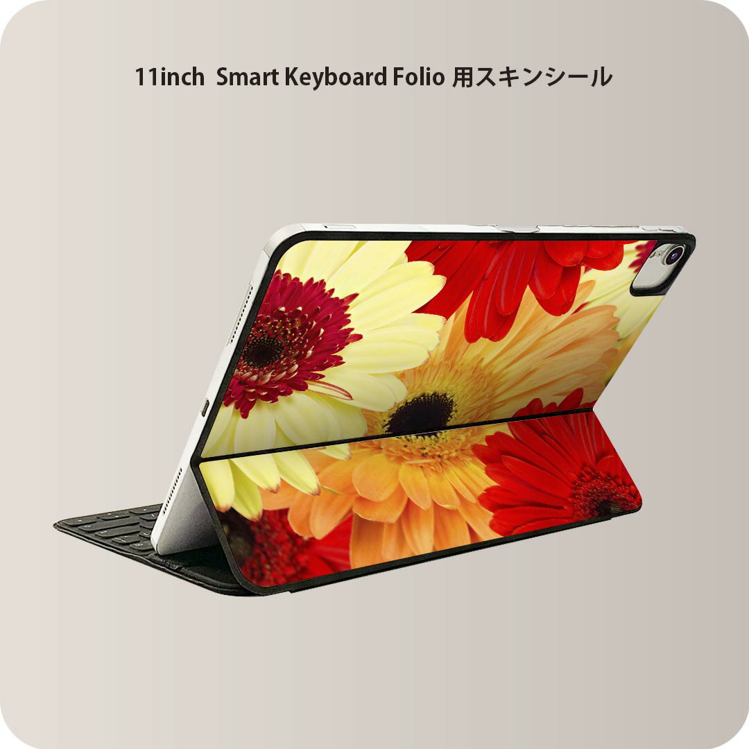 商品特徴・貼るだけでおしゃれに簡単着せ替え、iPad 11inch用 Smart Keyboard Folio 全面デザインスキンシール！・高精細プリントで写真と遜色がない仕上がり！・ちょっとしたすり傷から端末を保護！・「裸で持つ派」の人に...