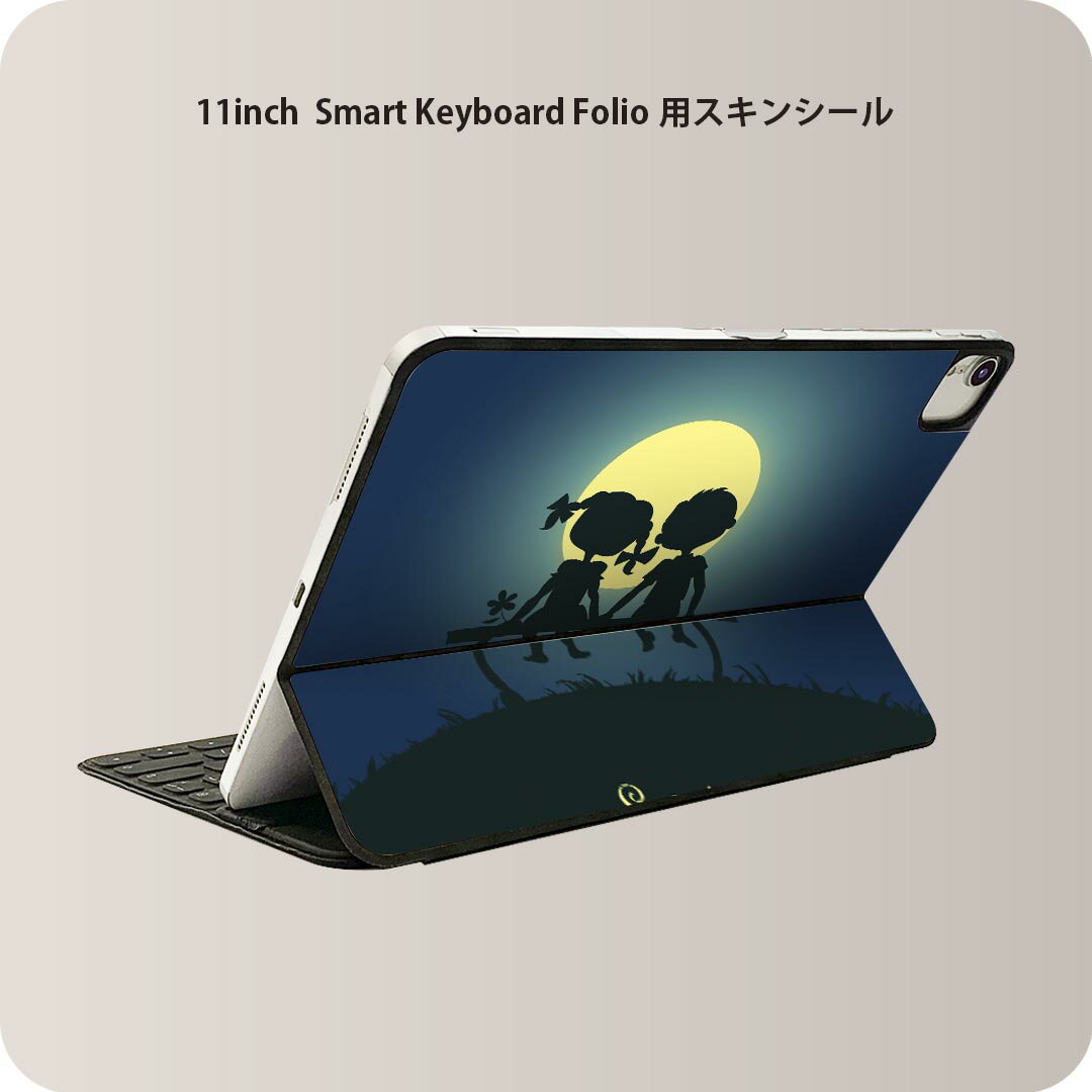 商品特徴・貼るだけでおしゃれに簡単着せ替え、iPad 11inch用 Smart Keyboard Folio 全面デザインスキンシール！・高精細プリントで写真と遜色がない仕上がり！・ちょっとしたすり傷から端末を保護！・「裸で持つ派」の人に...