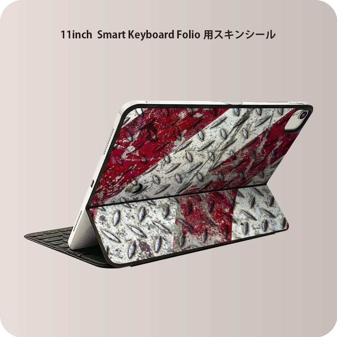 商品特徴・貼るだけでおしゃれに簡単着せ替え、iPad 11inch用 Smart Keyboard Folio 全面デザインスキンシール！・高精細プリントで写真と遜色がない仕上がり！・ちょっとしたすり傷から端末を保護！・「裸で持つ派」の人に...