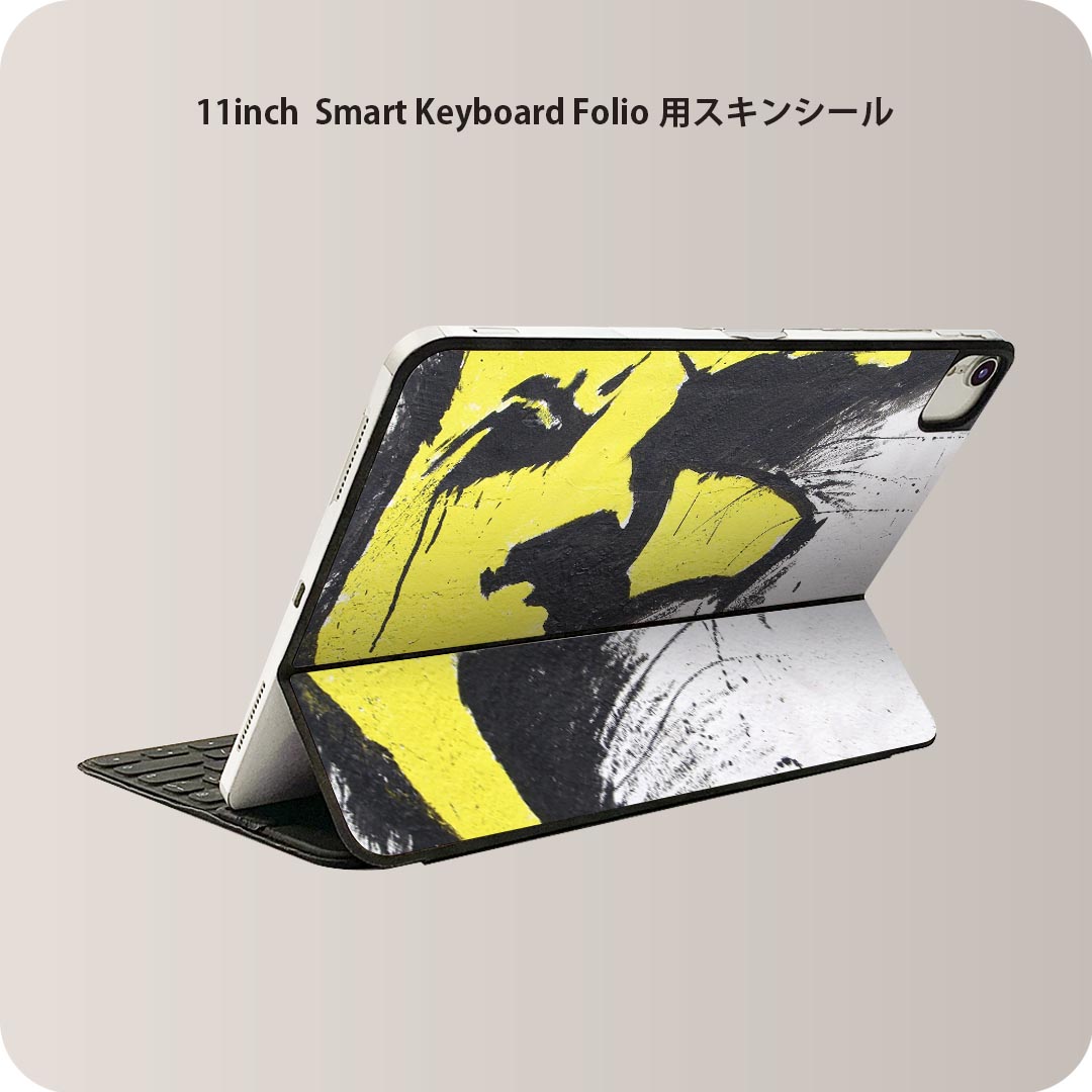 商品特徴・貼るだけでおしゃれに簡単着せ替え、iPad 11inch用 Smart Keyboard Folio 全面デザインスキンシール！・高精細プリントで写真と遜色がない仕上がり！・ちょっとしたすり傷から端末を保護！・「裸で持つ派」の人に...