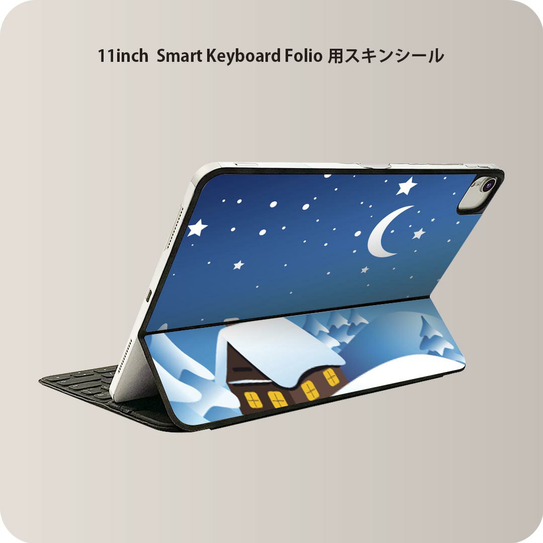商品特徴・貼るだけでおしゃれに簡単着せ替え、iPad 11inch用 Smart Keyboard Folio 全面デザインスキンシール！・高精細プリントで写真と遜色がない仕上がり！・ちょっとしたすり傷から端末を保護！・「裸で持つ派」の人に...