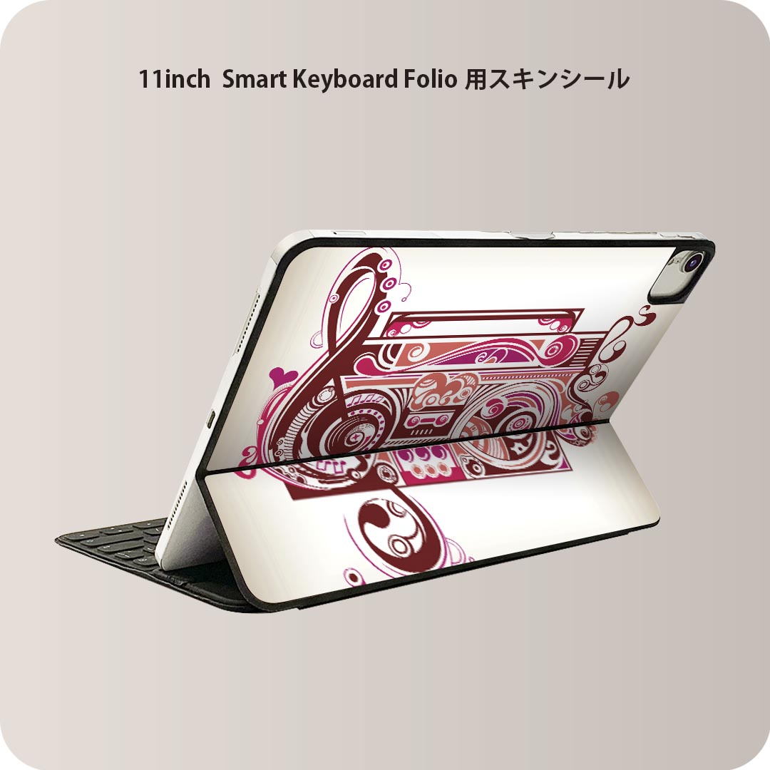 商品特徴・貼るだけでおしゃれに簡単着せ替え、iPad 11inch用 Smart Keyboard Folio 全面デザインスキンシール！・高精細プリントで写真と遜色がない仕上がり！・ちょっとしたすり傷から端末を保護！・「裸で持つ派」の人に...