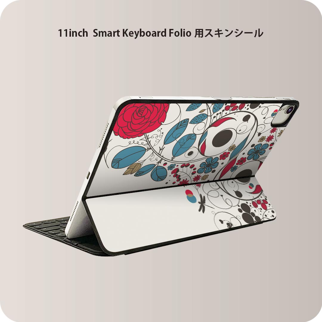 商品特徴・貼るだけでおしゃれに簡単着せ替え、iPad 11inch用 Smart Keyboard Folio 全面デザインスキンシール！・高精細プリントで写真と遜色がない仕上がり！・ちょっとしたすり傷から端末を保護！・「裸で持つ派」の人に...