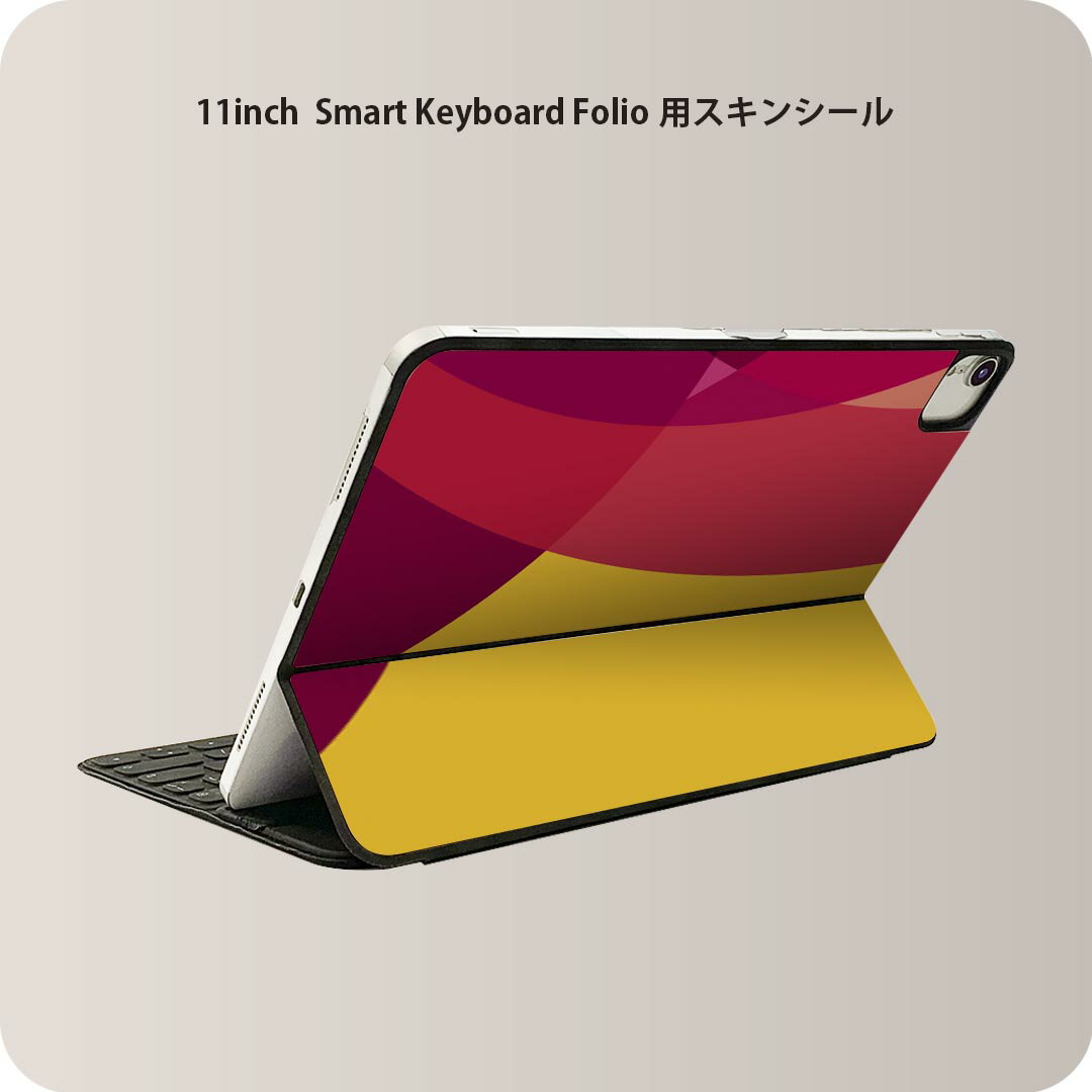 商品特徴・貼るだけでおしゃれに簡単着せ替え、iPad 11inch用 Smart Keyboard Folio 全面デザインスキンシール！・高精細プリントで写真と遜色がない仕上がり！・ちょっとしたすり傷から端末を保護！・「裸で持つ派」の人に...