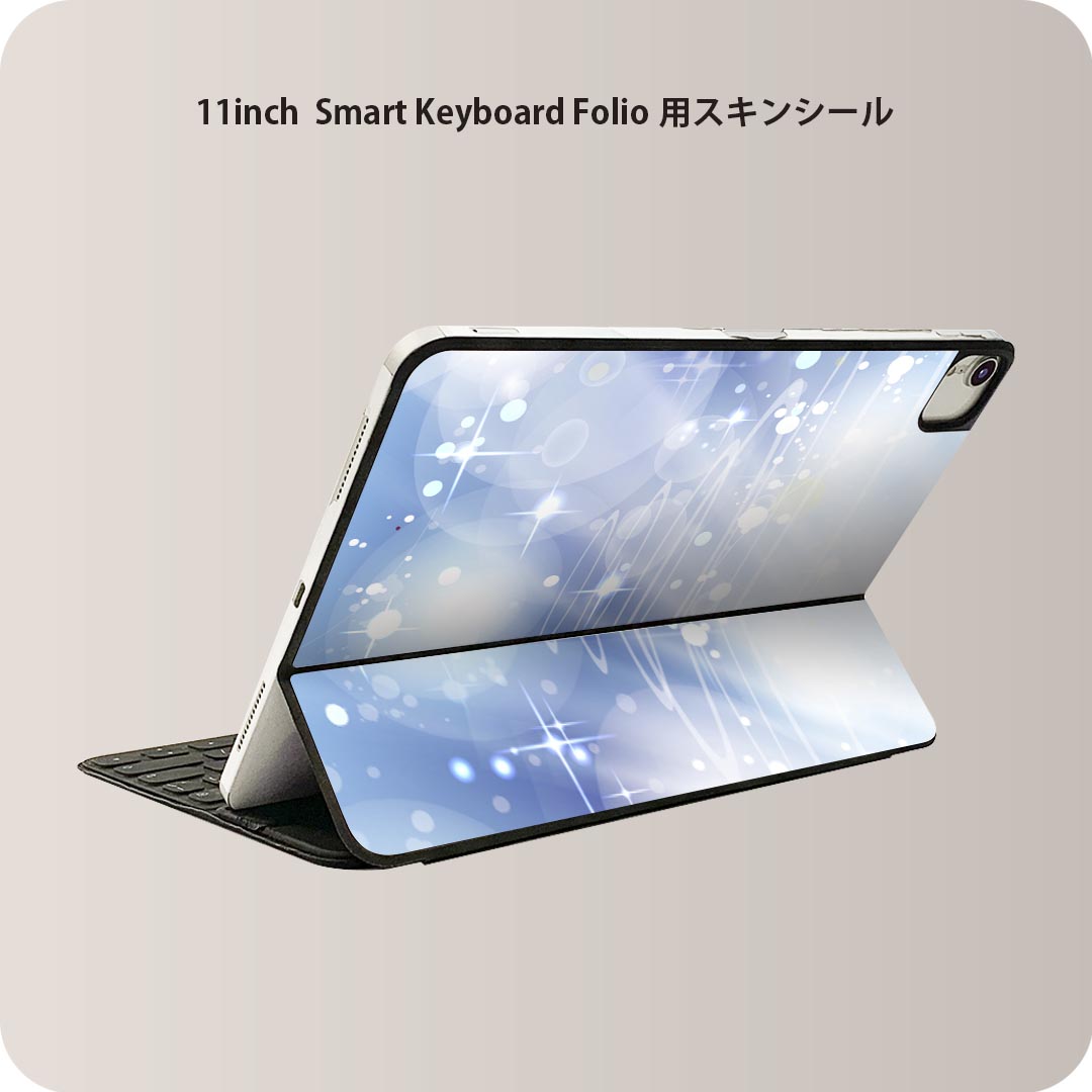 商品特徴・貼るだけでおしゃれに簡単着せ替え、iPad 11inch用 Smart Keyboard Folio 全面デザインスキンシール！・高精細プリントで写真と遜色がない仕上がり！・ちょっとしたすり傷から端末を保護！・「裸で持つ派」の人に...
