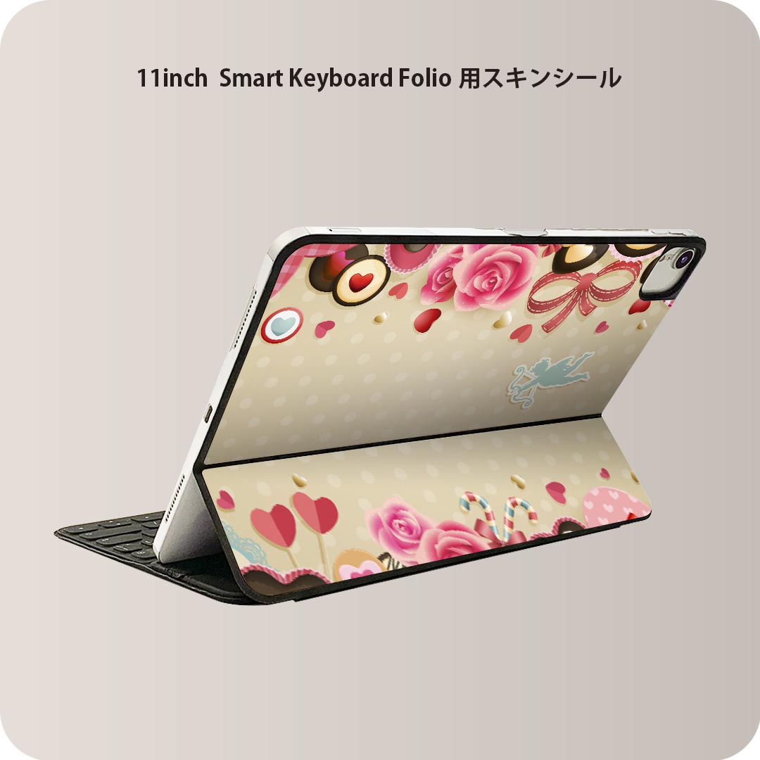 商品特徴・貼るだけでおしゃれに簡単着せ替え、iPad 11inch用 Smart Keyboard Folio 全面デザインスキンシール！・高精細プリントで写真と遜色がない仕上がり！・ちょっとしたすり傷から端末を保護！・「裸で持つ派」の人に...
