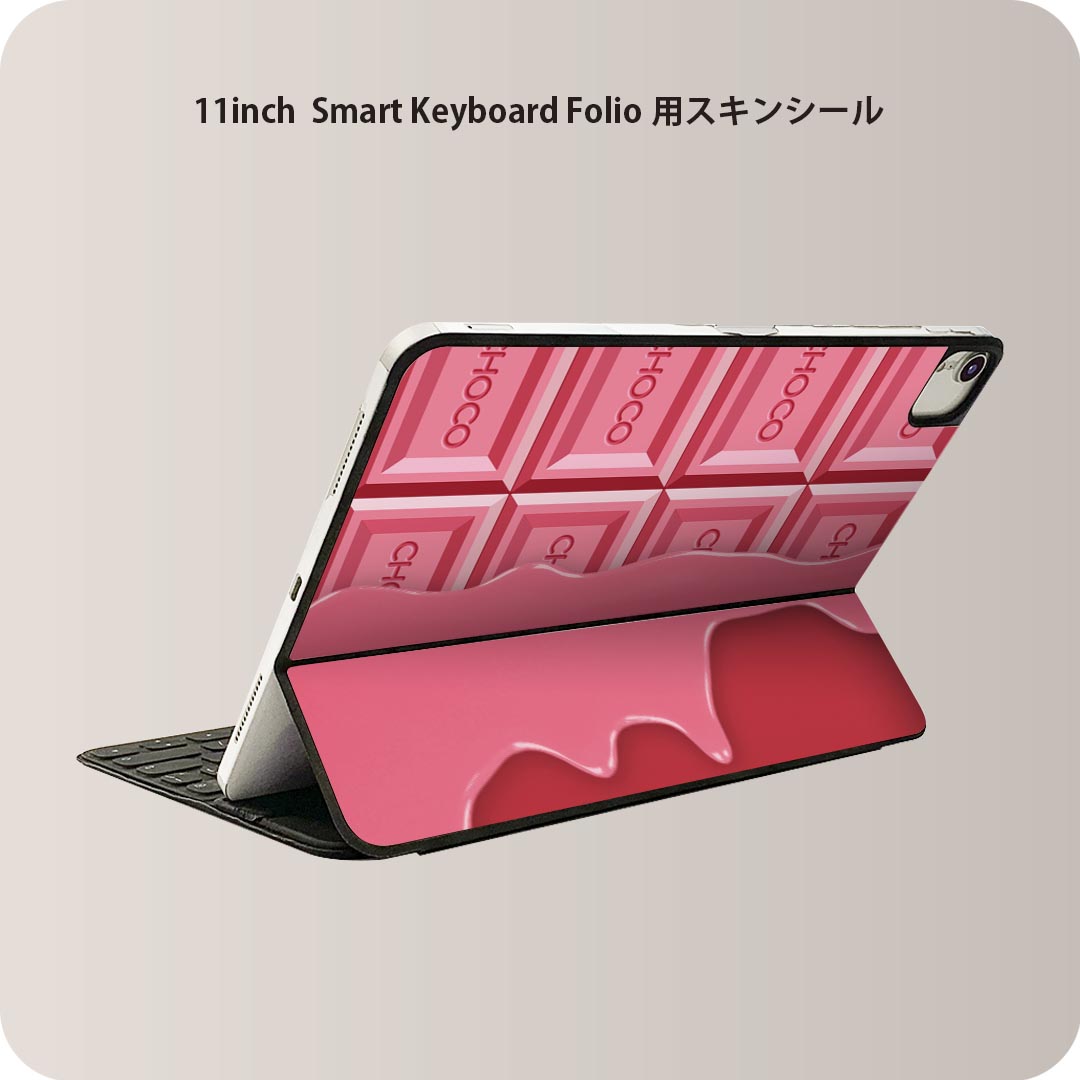 商品特徴・貼るだけでおしゃれに簡単着せ替え、iPad 11inch用 Smart Keyboard Folio 全面デザインスキンシール！・高精細プリントで写真と遜色がない仕上がり！・ちょっとしたすり傷から端末を保護！・「裸で持つ派」の人に...