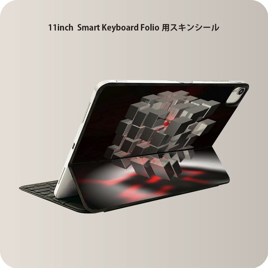 商品特徴・貼るだけでおしゃれに簡単着せ替え、iPad 11inch用 Smart Keyboard Folio 全面デザインスキンシール！・高精細プリントで写真と遜色がない仕上がり！・ちょっとしたすり傷から端末を保護！・「裸で持つ派」の人に...