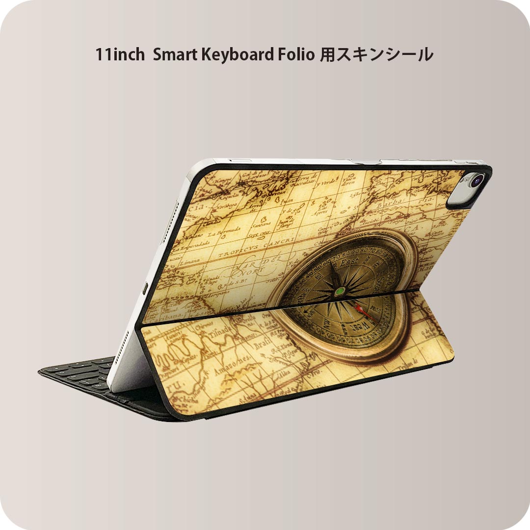 商品特徴・貼るだけでおしゃれに簡単着せ替え、iPad 11inch用 Smart Keyboard Folio 全面デザインスキンシール！・高精細プリントで写真と遜色がない仕上がり！・ちょっとしたすり傷から端末を保護！・「裸で持つ派」の人に...