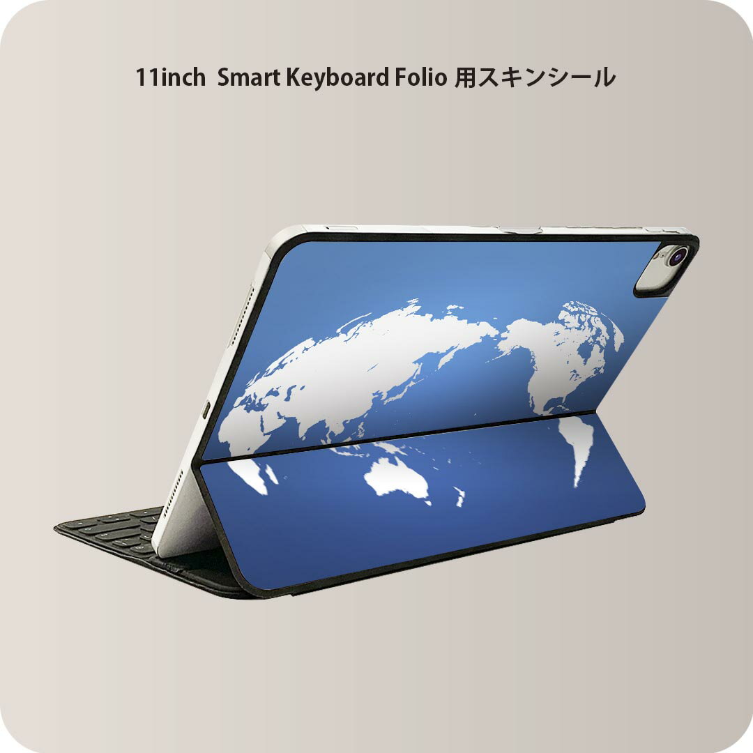 商品特徴・貼るだけでおしゃれに簡単着せ替え、iPad 11inch用 Smart Keyboard Folio 全面デザインスキンシール！・高精細プリントで写真と遜色がない仕上がり！・ちょっとしたすり傷から端末を保護！・「裸で持つ派」の人に...