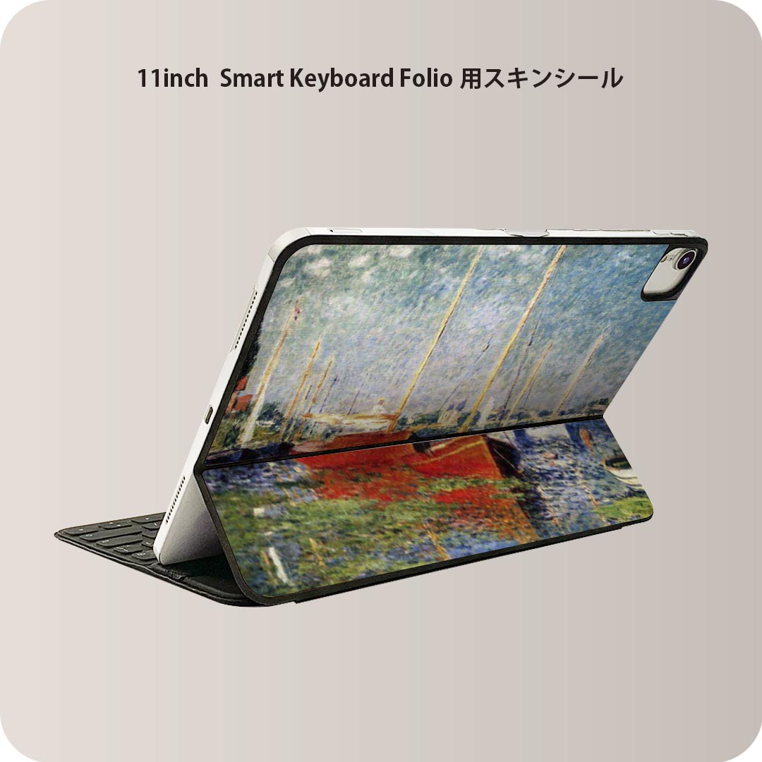 商品特徴・貼るだけでおしゃれに簡単着せ替え、iPad 11inch用 Smart Keyboard Folio 全面デザインスキンシール！・高精細プリントで写真と遜色がない仕上がり！・ちょっとしたすり傷から端末を保護！・「裸で持つ派」の人に...