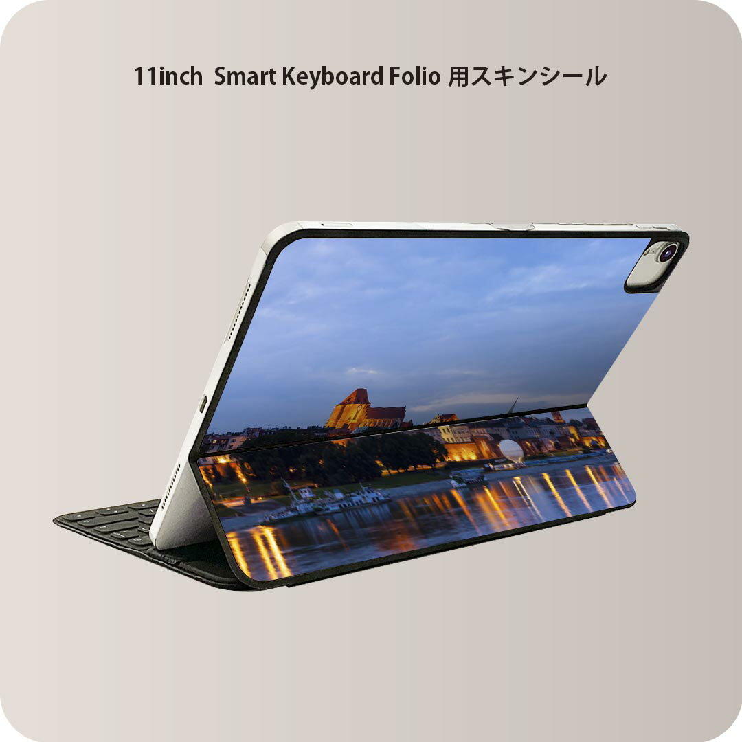 商品特徴・貼るだけでおしゃれに簡単着せ替え、iPad 11inch用 Smart Keyboard Folio 全面デザインスキンシール！・高精細プリントで写真と遜色がない仕上がり！・ちょっとしたすり傷から端末を保護！・「裸で持つ派」の人に...