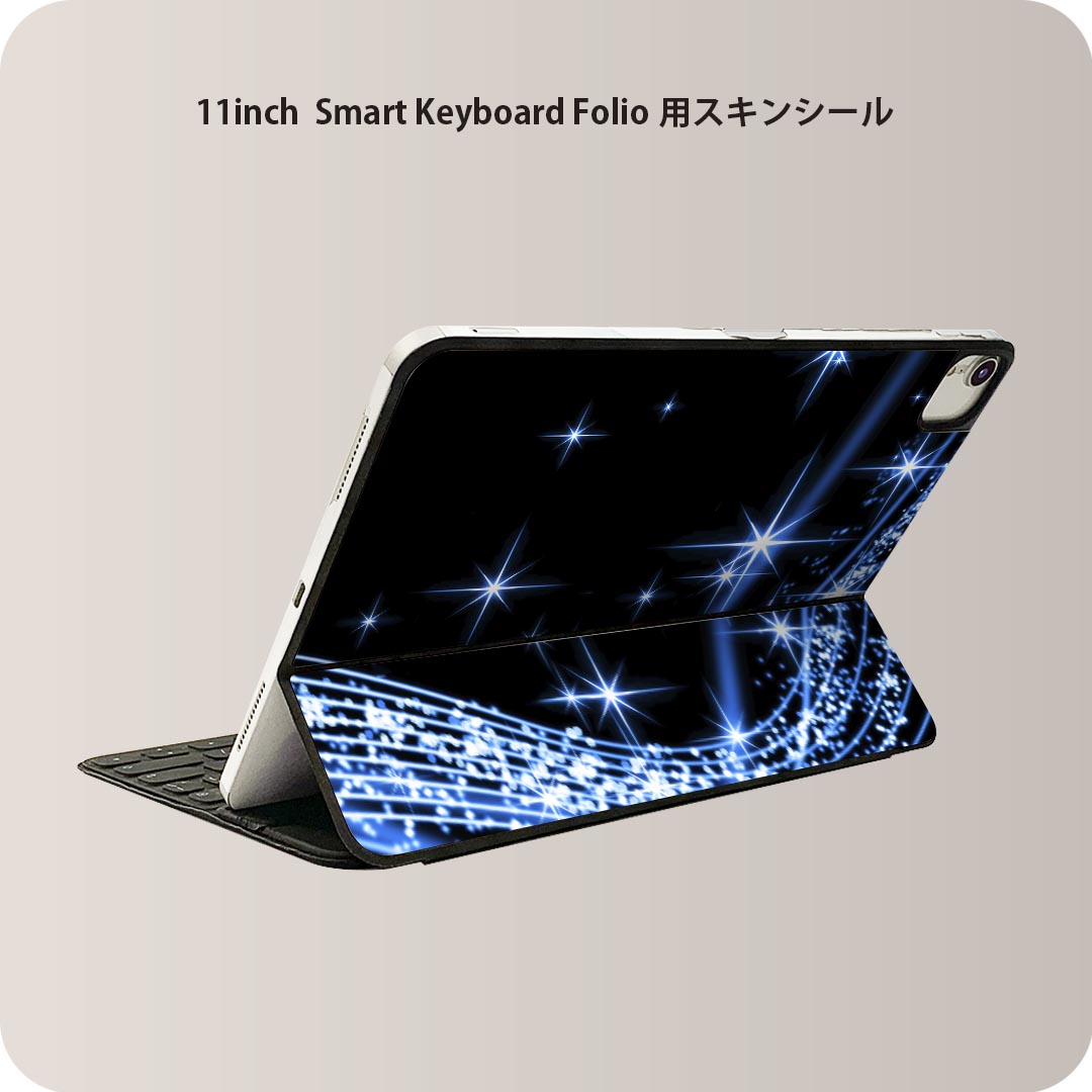 商品特徴・貼るだけでおしゃれに簡単着せ替え、iPad 11inch用 Smart Keyboard Folio 全面デザインスキンシール！・高精細プリントで写真と遜色がない仕上がり！・ちょっとしたすり傷から端末を保護！・「裸で持つ派」の人に...