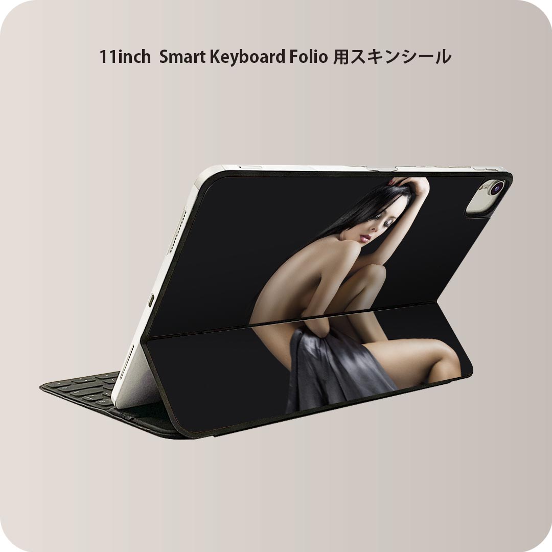 商品特徴・貼るだけでおしゃれに簡単着せ替え、iPad 11inch用 Smart Keyboard Folio 全面デザインスキンシール！・高精細プリントで写真と遜色がない仕上がり！・ちょっとしたすり傷から端末を保護！・「裸で持つ派」の人に...