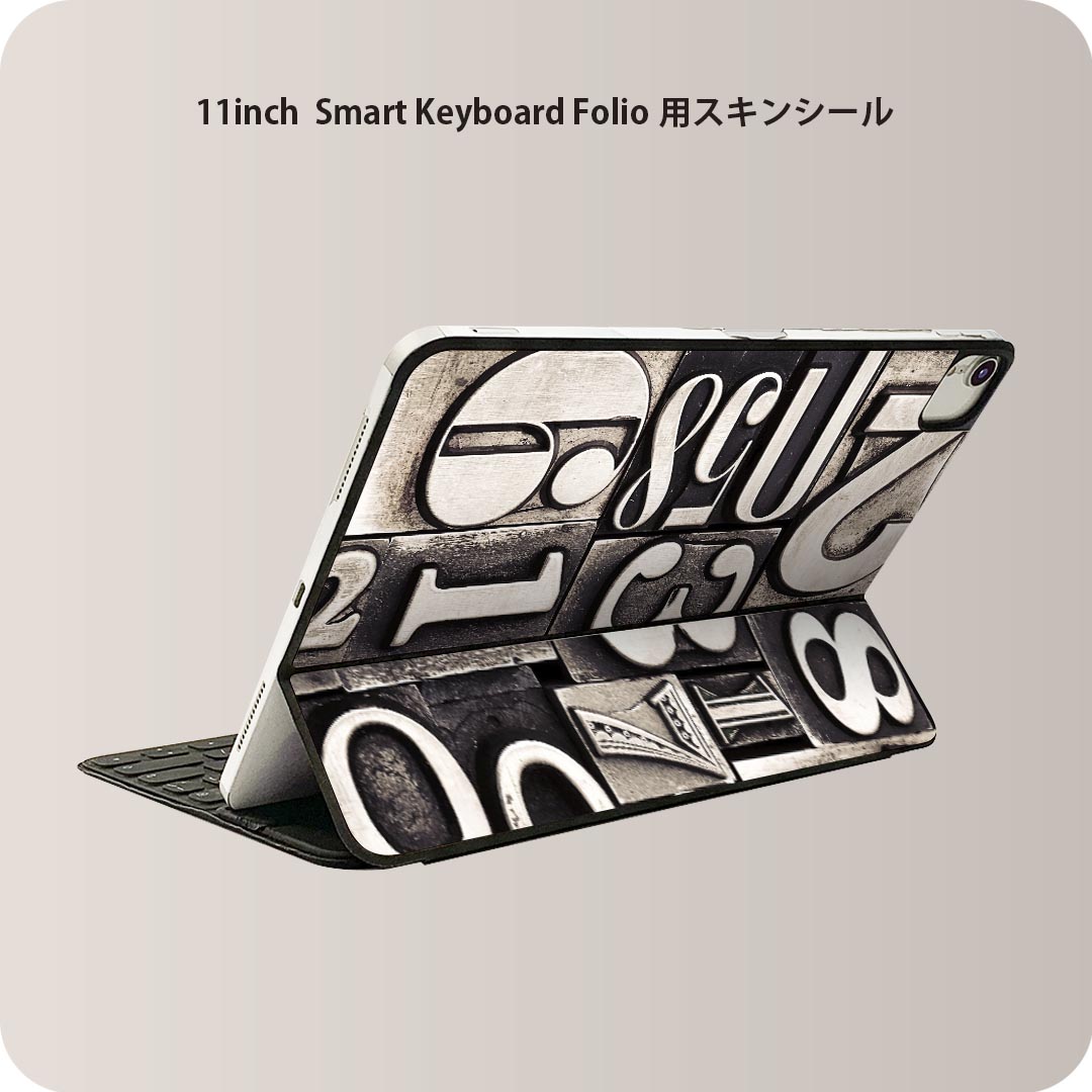 商品特徴・貼るだけでおしゃれに簡単着せ替え、iPad 11inch用 Smart Keyboard Folio 全面デザインスキンシール！・高精細プリントで写真と遜色がない仕上がり！・ちょっとしたすり傷から端末を保護！・「裸で持つ派」の人に...