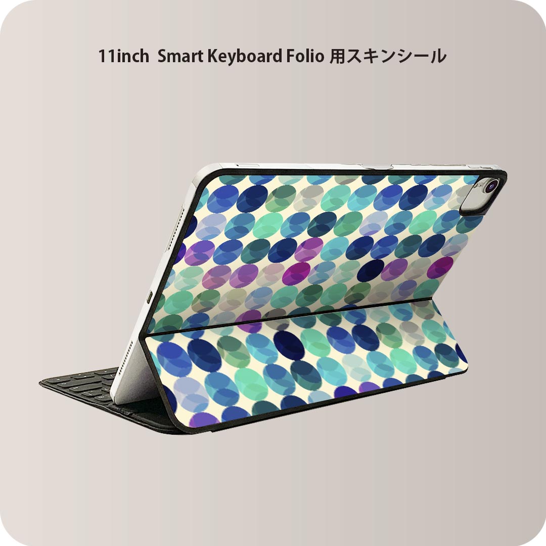 商品特徴・貼るだけでおしゃれに簡単着せ替え、iPad 11inch用 Smart Keyboard Folio 全面デザインスキンシール！・高精細プリントで写真と遜色がない仕上がり！・ちょっとしたすり傷から端末を保護！・「裸で持つ派」の人に...