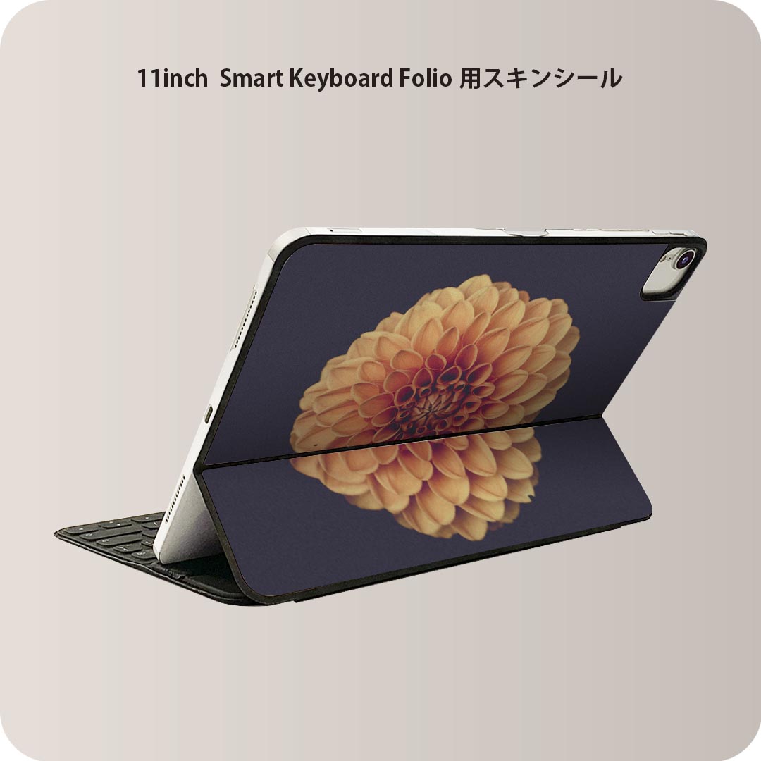 商品特徴・貼るだけでおしゃれに簡単着せ替え、iPad 11inch用 Smart Keyboard Folio 全面デザインスキンシール！・高精細プリントで写真と遜色がない仕上がり！・ちょっとしたすり傷から端末を保護！・「裸で持つ派」の人に...