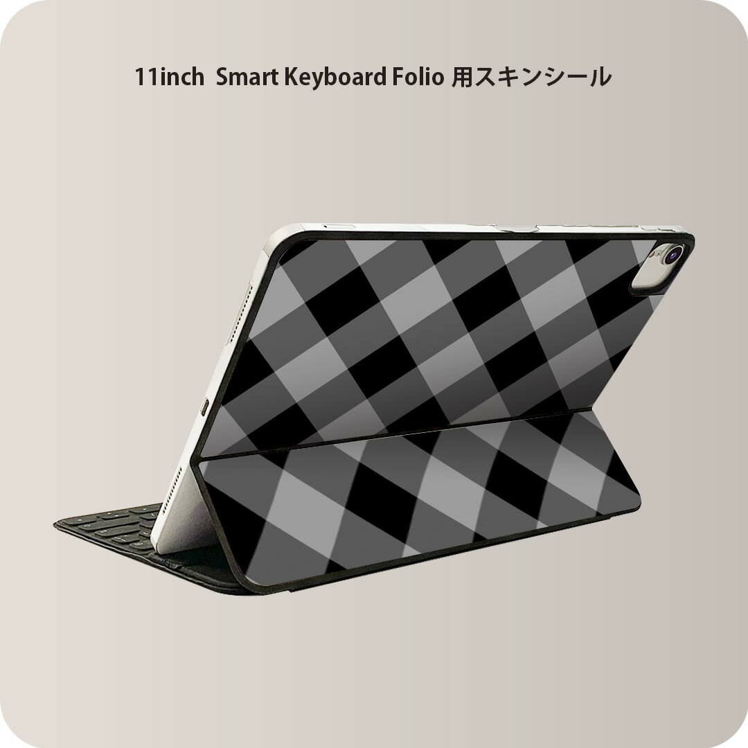 商品特徴・貼るだけでおしゃれに簡単着せ替え、iPad 11inch用 Smart Keyboard Folio 全面デザインスキンシール！・高精細プリントで写真と遜色がない仕上がり！・ちょっとしたすり傷から端末を保護！・「裸で持つ派」の人に...