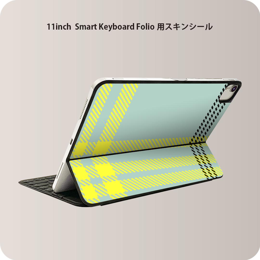 商品特徴・貼るだけでおしゃれに簡単着せ替え、iPad 11inch用 Smart Keyboard Folio 全面デザインスキンシール！・高精細プリントで写真と遜色がない仕上がり！・ちょっとしたすり傷から端末を保護！・「裸で持つ派」の人に...