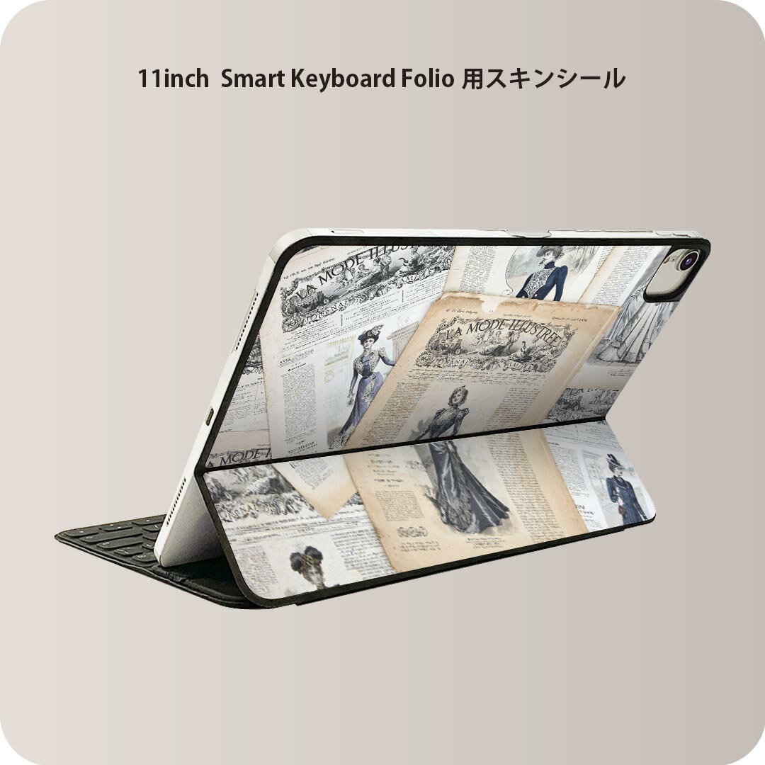 商品特徴・貼るだけでおしゃれに簡単着せ替え、iPad 11inch用 Smart Keyboard Folio 全面デザインスキンシール！・高精細プリントで写真と遜色がない仕上がり！・ちょっとしたすり傷から端末を保護！・「裸で持つ派」の人に...