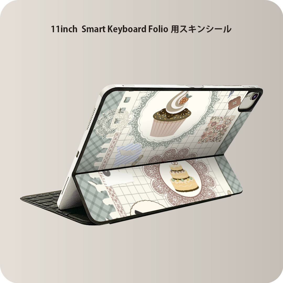 商品特徴・貼るだけでおしゃれに簡単着せ替え、iPad 11inch用 Smart Keyboard Folio 全面デザインスキンシール！・高精細プリントで写真と遜色がない仕上がり！・ちょっとしたすり傷から端末を保護！・「裸で持つ派」の人に...