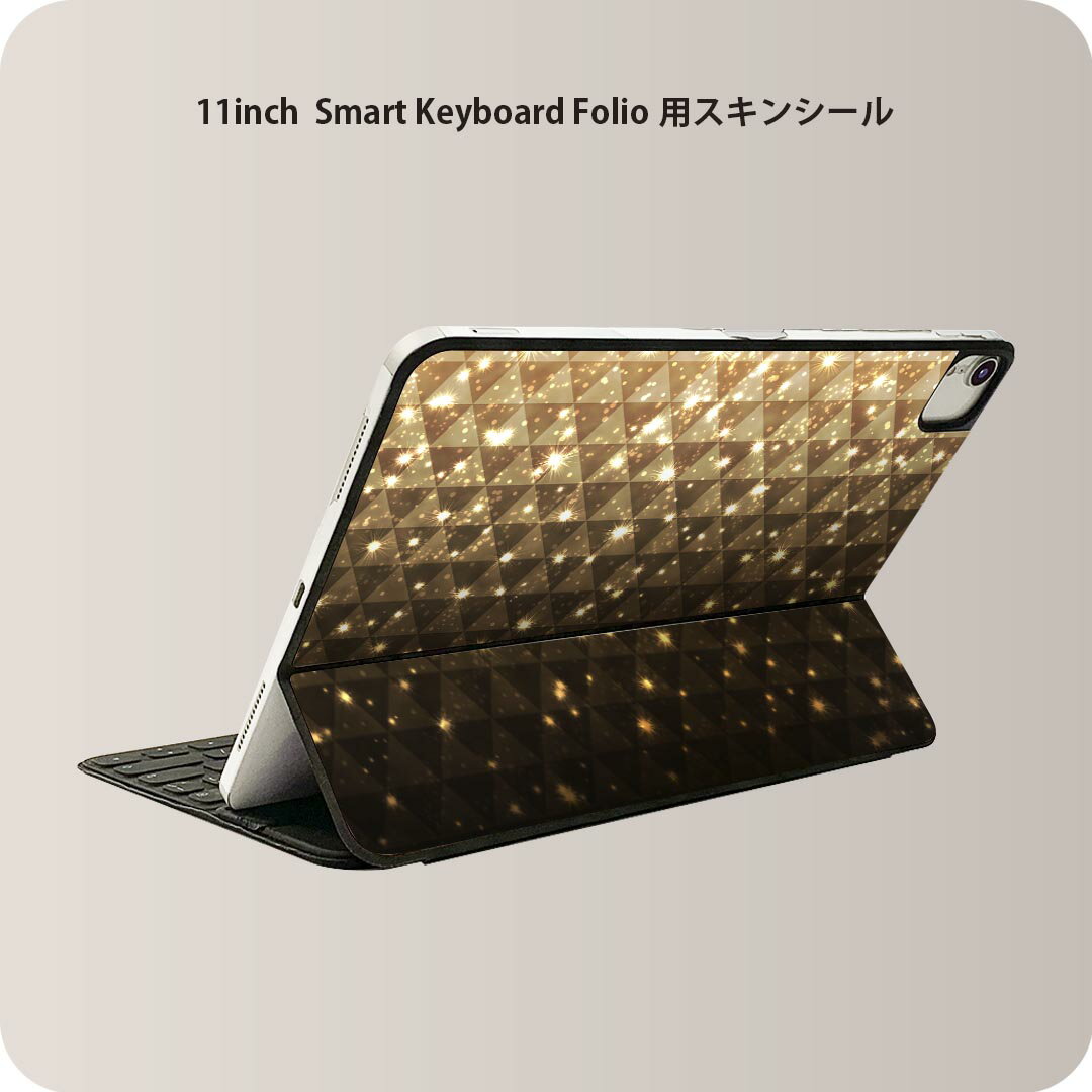 商品特徴・貼るだけでおしゃれに簡単着せ替え、iPad 11inch用 Smart Keyboard Folio 全面デザインスキンシール！・高精細プリントで写真と遜色がない仕上がり！・ちょっとしたすり傷から端末を保護！・「裸で持つ派」の人に...