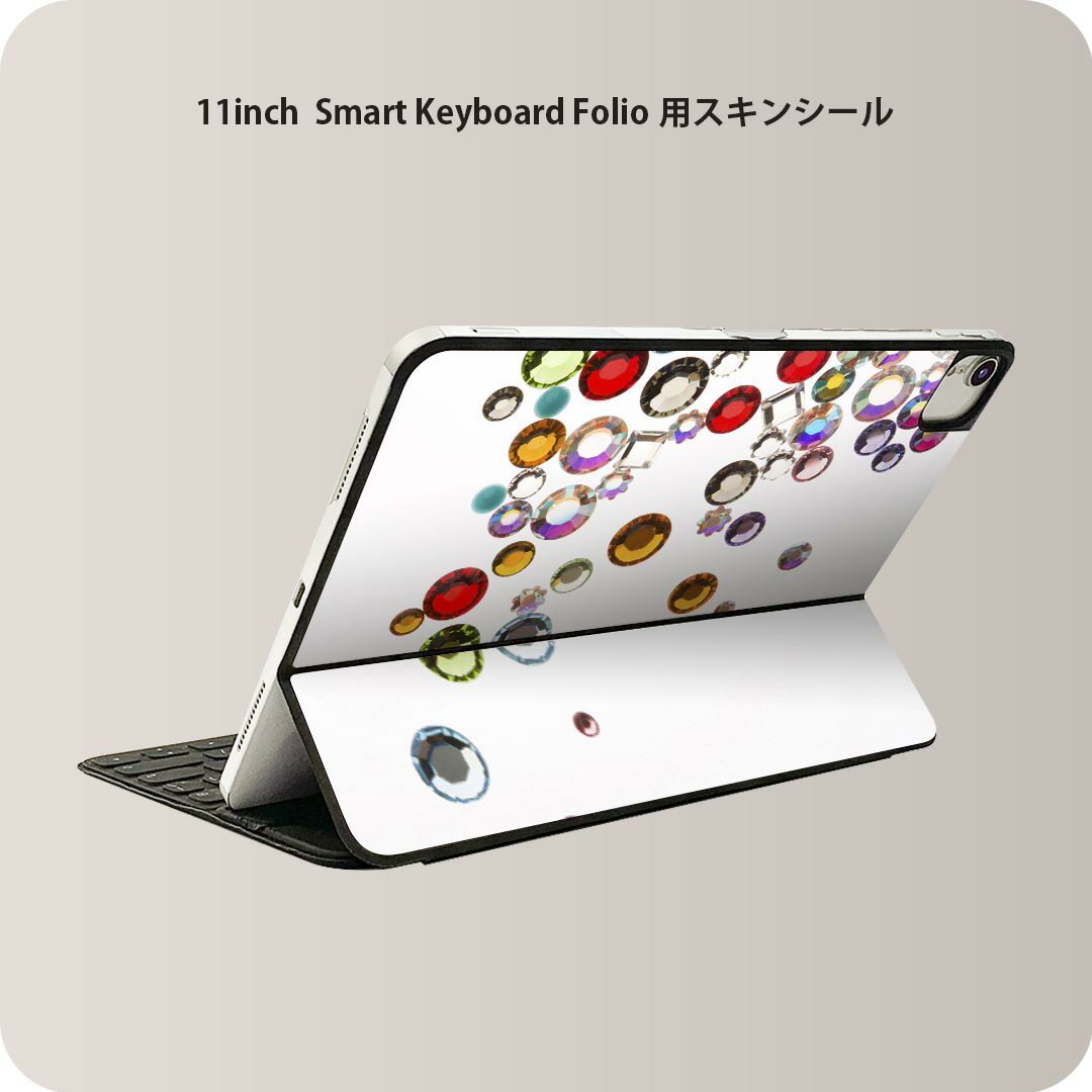 商品特徴・貼るだけでおしゃれに簡単着せ替え、iPad 11inch用 Smart Keyboard Folio 全面デザインスキンシール！・高精細プリントで写真と遜色がない仕上がり！・ちょっとしたすり傷から端末を保護！・「裸で持つ派」の人に...