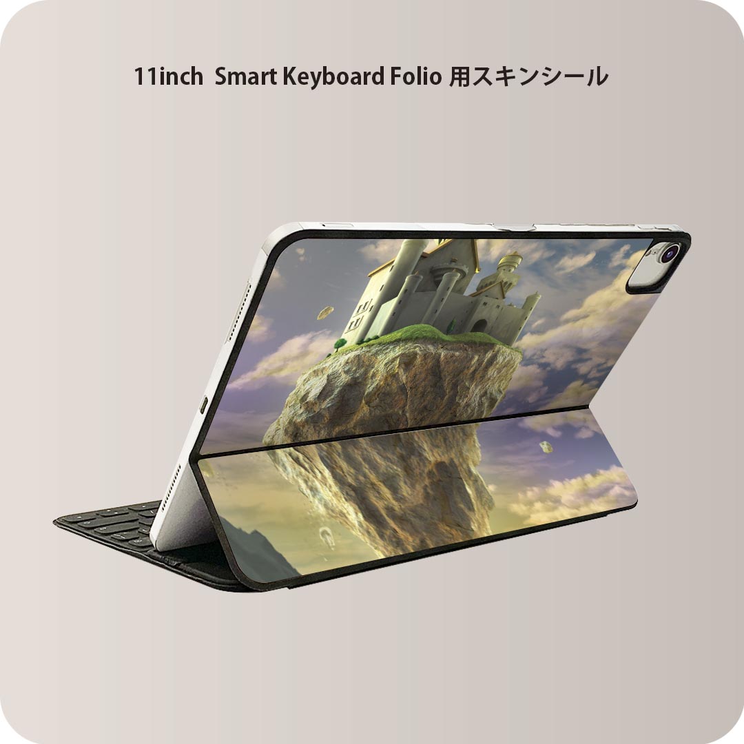 商品特徴・貼るだけでおしゃれに簡単着せ替え、iPad 11inch用 Smart Keyboard Folio 全面デザインスキンシール！・高精細プリントで写真と遜色がない仕上がり！・ちょっとしたすり傷から端末を保護！・「裸で持つ派」の人に...
