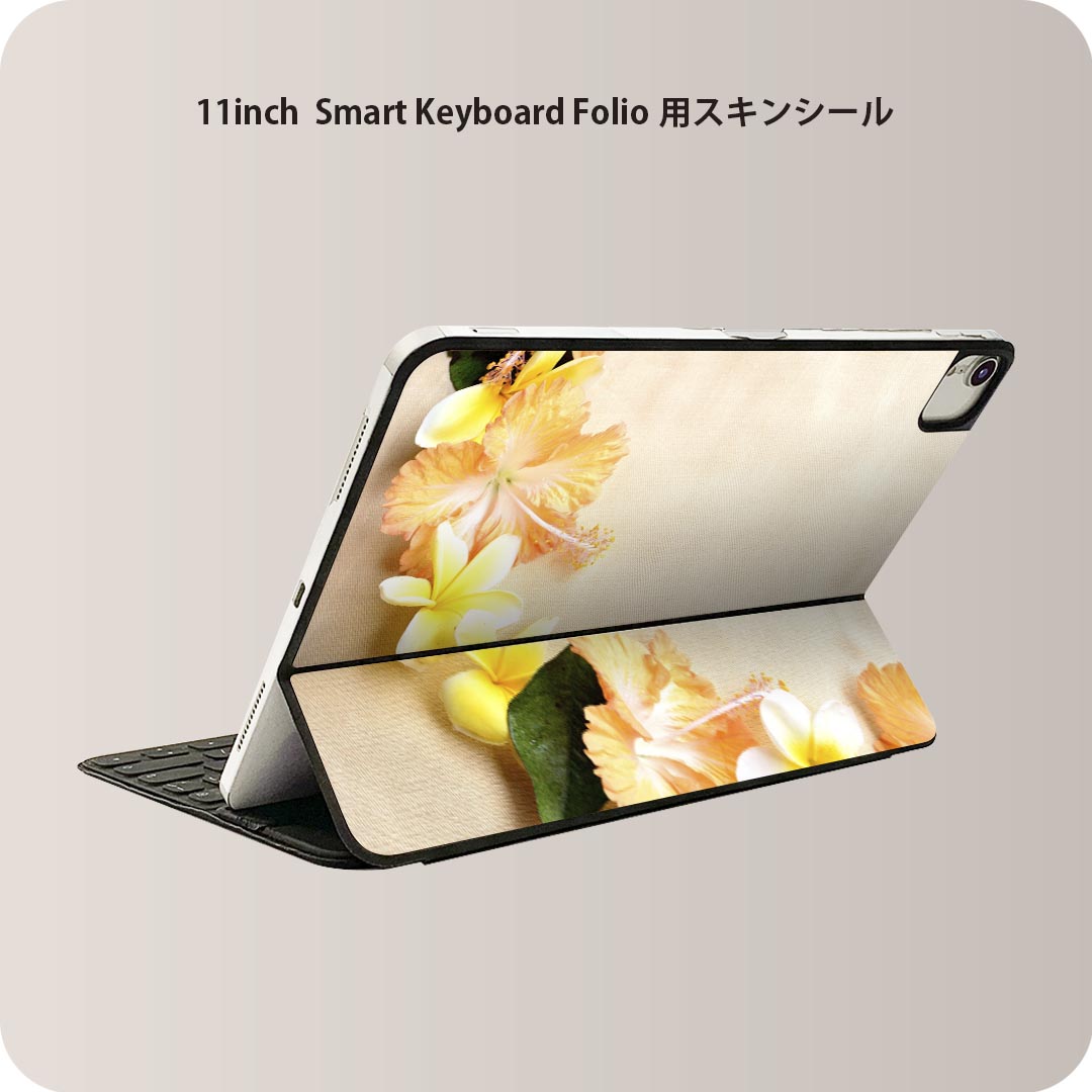 商品特徴・貼るだけでおしゃれに簡単着せ替え、iPad 11inch用 Smart Keyboard Folio 全面デザインスキンシール！・高精細プリントで写真と遜色がない仕上がり！・ちょっとしたすり傷から端末を保護！・「裸で持つ派」の人に...