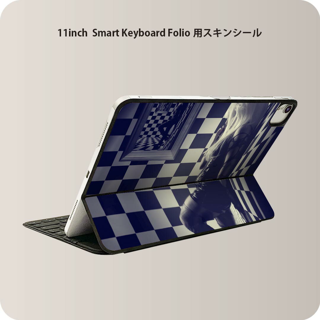 商品特徴・貼るだけでおしゃれに簡単着せ替え、iPad 11inch用 Smart Keyboard Folio 全面デザインスキンシール！・高精細プリントで写真と遜色がない仕上がり！・ちょっとしたすり傷から端末を保護！・「裸で持つ派」の人に...