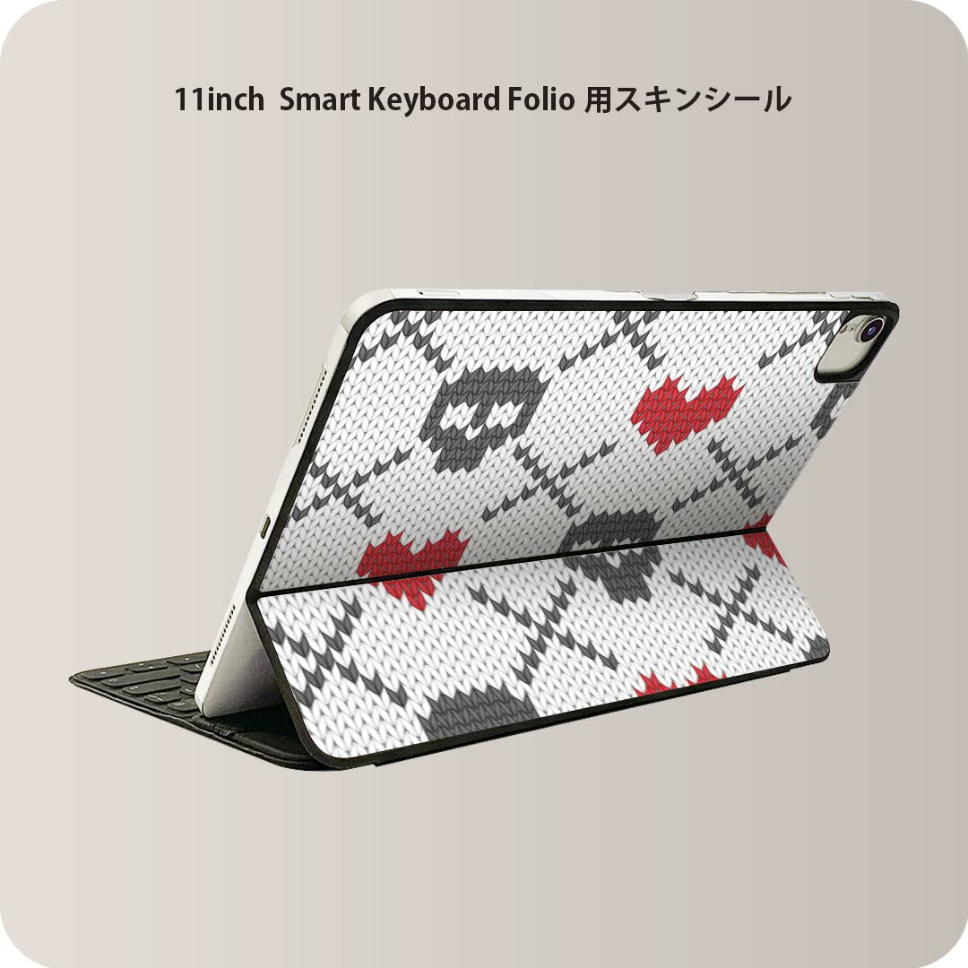 商品特徴・貼るだけでおしゃれに簡単着せ替え、iPad 11inch用 Smart Keyboard Folio 全面デザインスキンシール！・高精細プリントで写真と遜色がない仕上がり！・ちょっとしたすり傷から端末を保護！・「裸で持つ派」の人に...