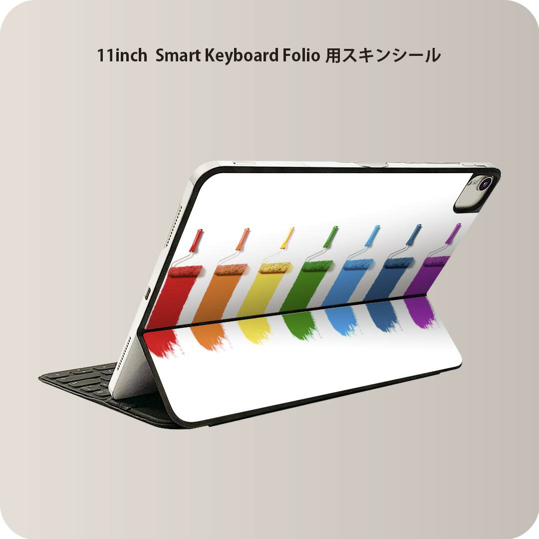 商品特徴・貼るだけでおしゃれに簡単着せ替え、iPad 11inch用 Smart Keyboard Folio 全面デザインスキンシール！・高精細プリントで写真と遜色がない仕上がり！・ちょっとしたすり傷から端末を保護！・「裸で持つ派」の人に...
